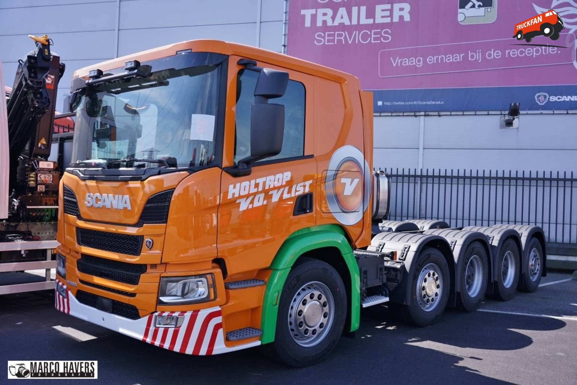 Foto Scania P500 van Holtrop-van der Vlist B.V. - TruckFan