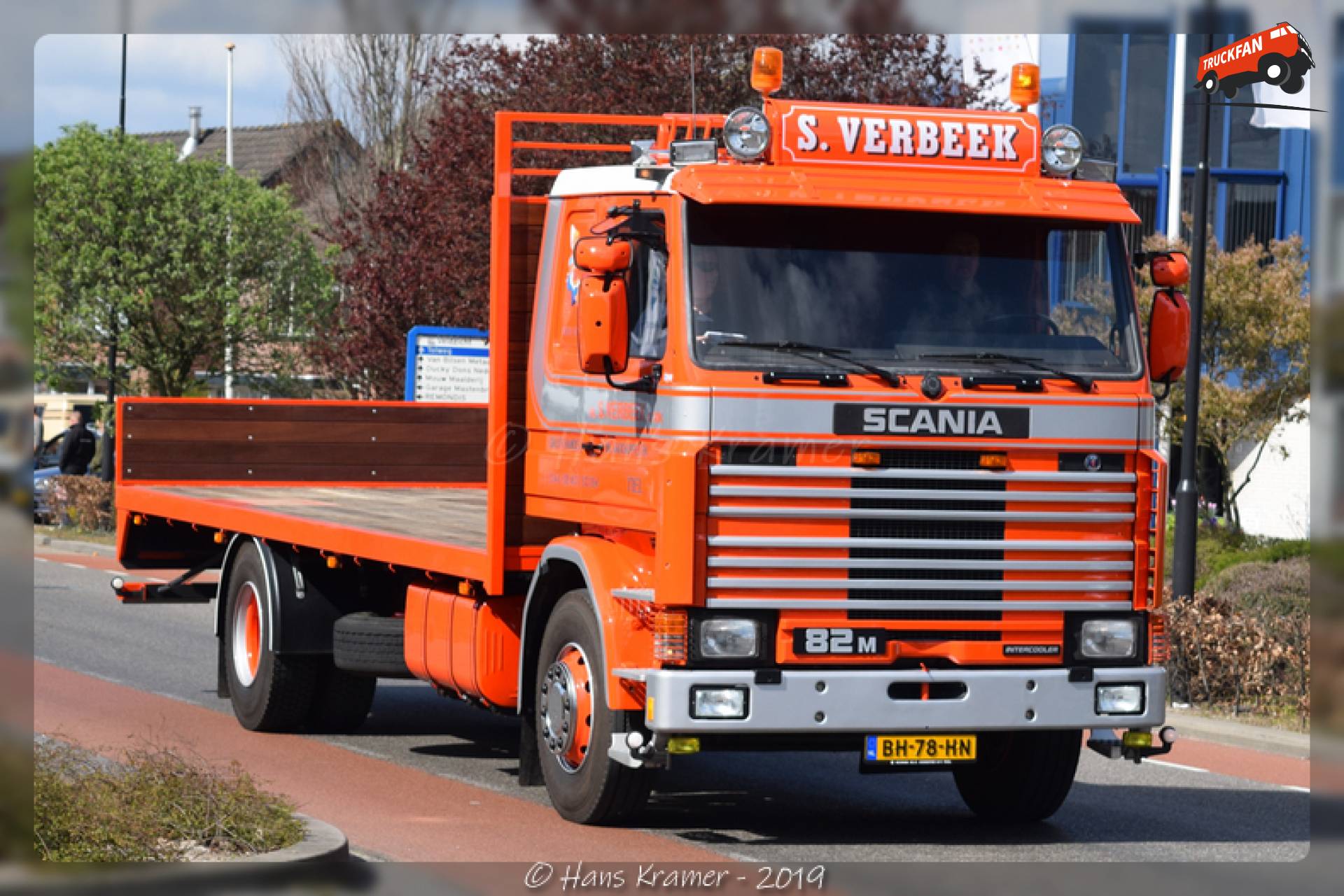 Foto Scania 82 van S. Verbeek Tiel - TruckFan