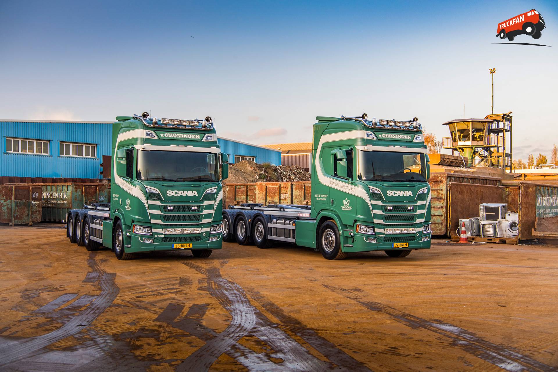 Foto Scania R580 van Van Groningen Nieuw-Vennep B.V. - TruckFan