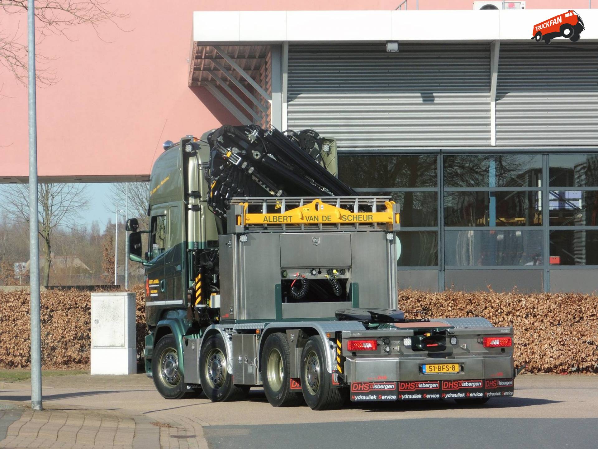 Foto Scania R490 van Albert van de Scheur De Hijs- en ...