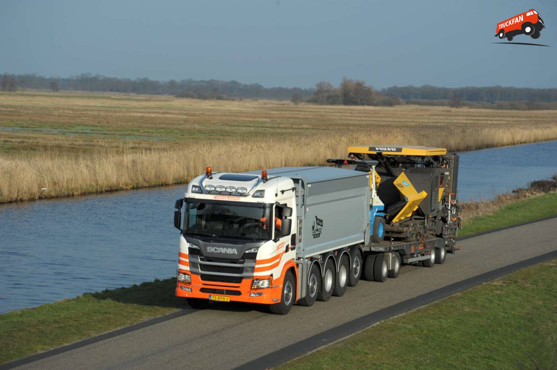 Foto Scania G450 van W. Veenstra Transport - TruckFan