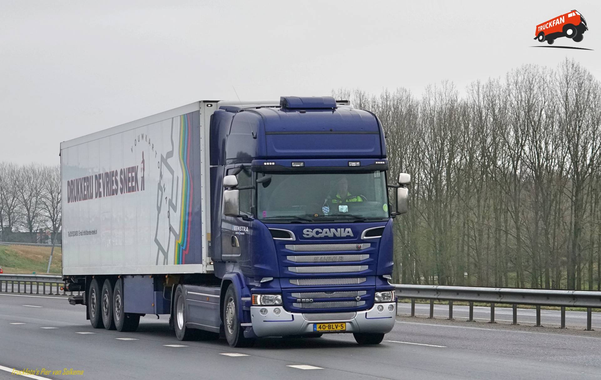 Foto Scania R520 van Feenstra Logistics & Transport V.O.F. - TruckFan