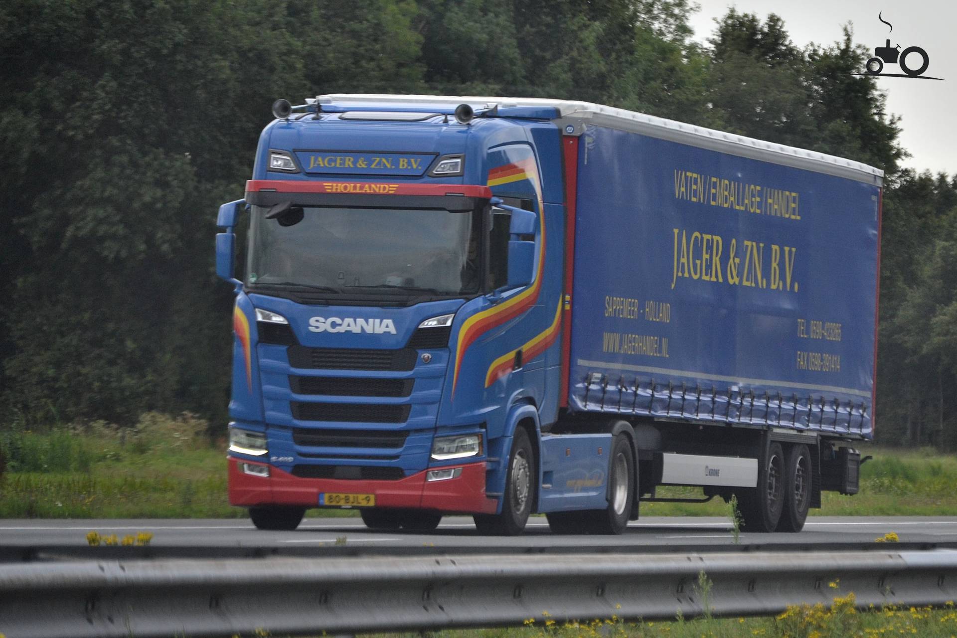 Foto Scania S410 van Jager Transport & Grondstoffenhandel B.V. - TruckFan