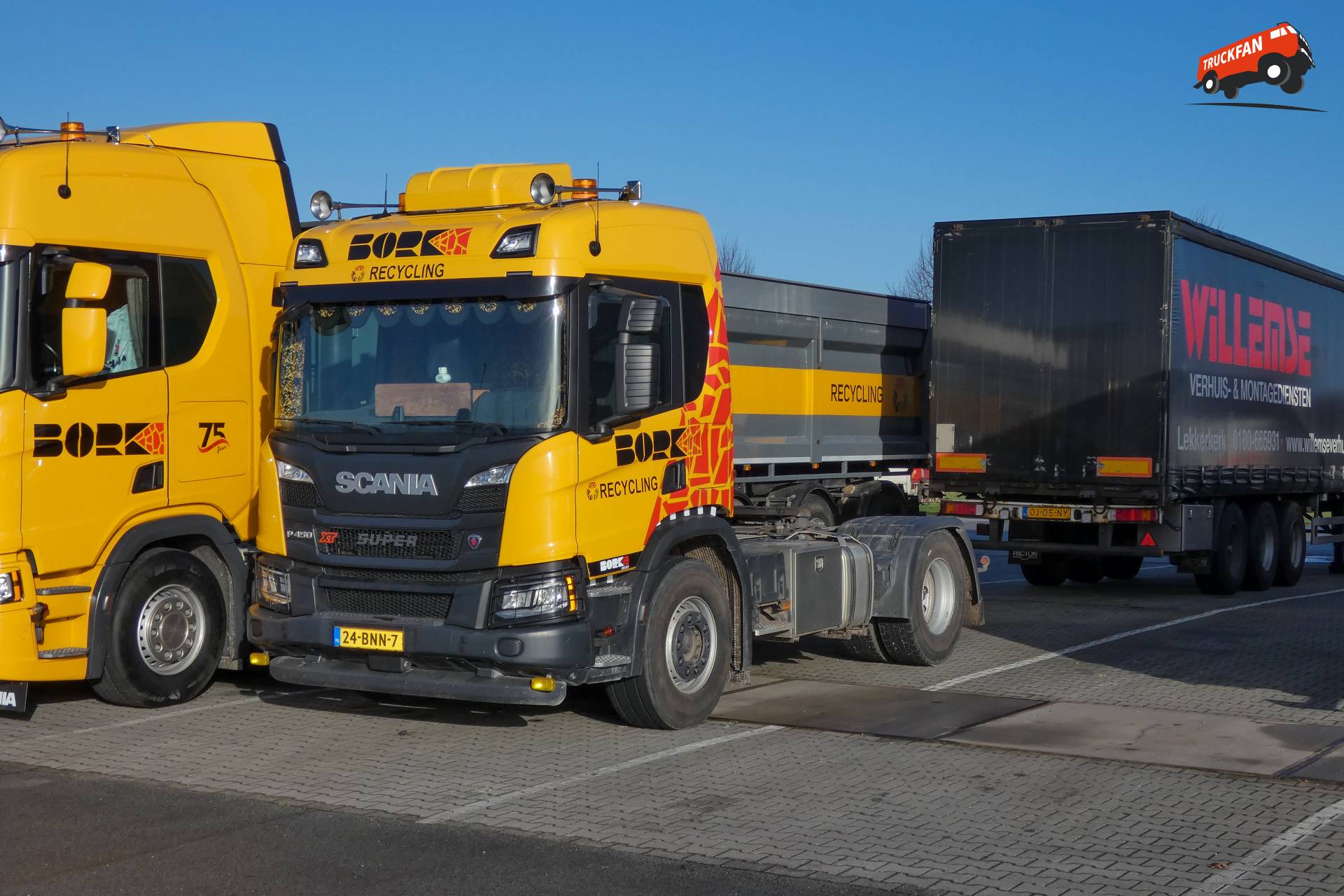 Foto Scania P450 XT van Bork Recycling BV - TruckFan