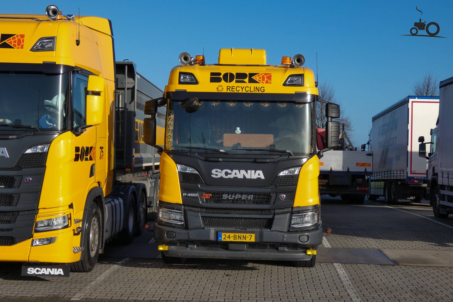 Foto Scania P450 XT van Bork Recycling BV - TruckFan