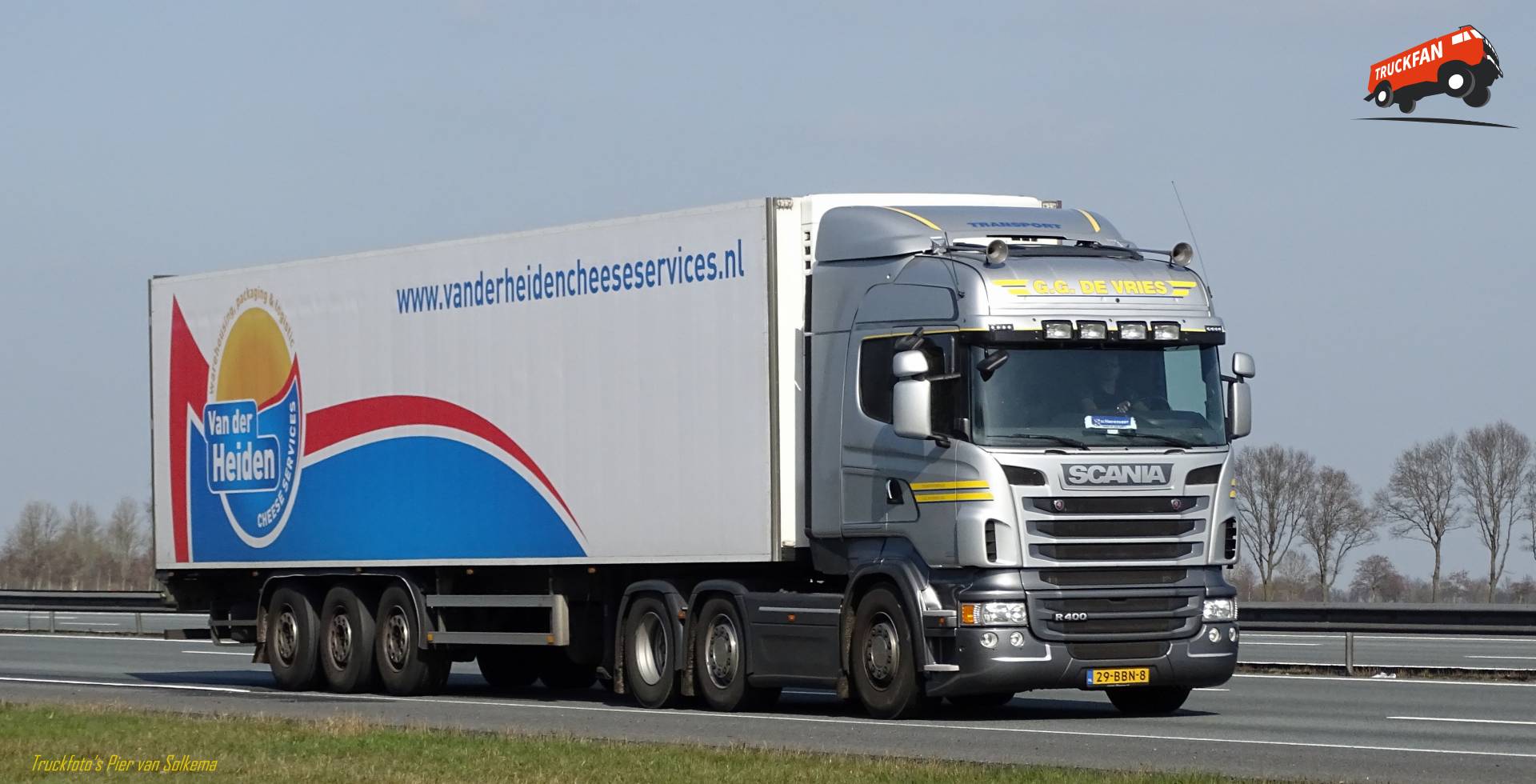 Foto Scania R400 van Transportbedrijf G.G. de Vries & Zoon B.V. - TruckFan