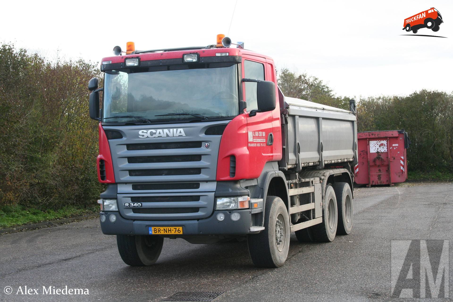 Foto Scania R340 van A. van der Wal Handel en Transport - TruckFan