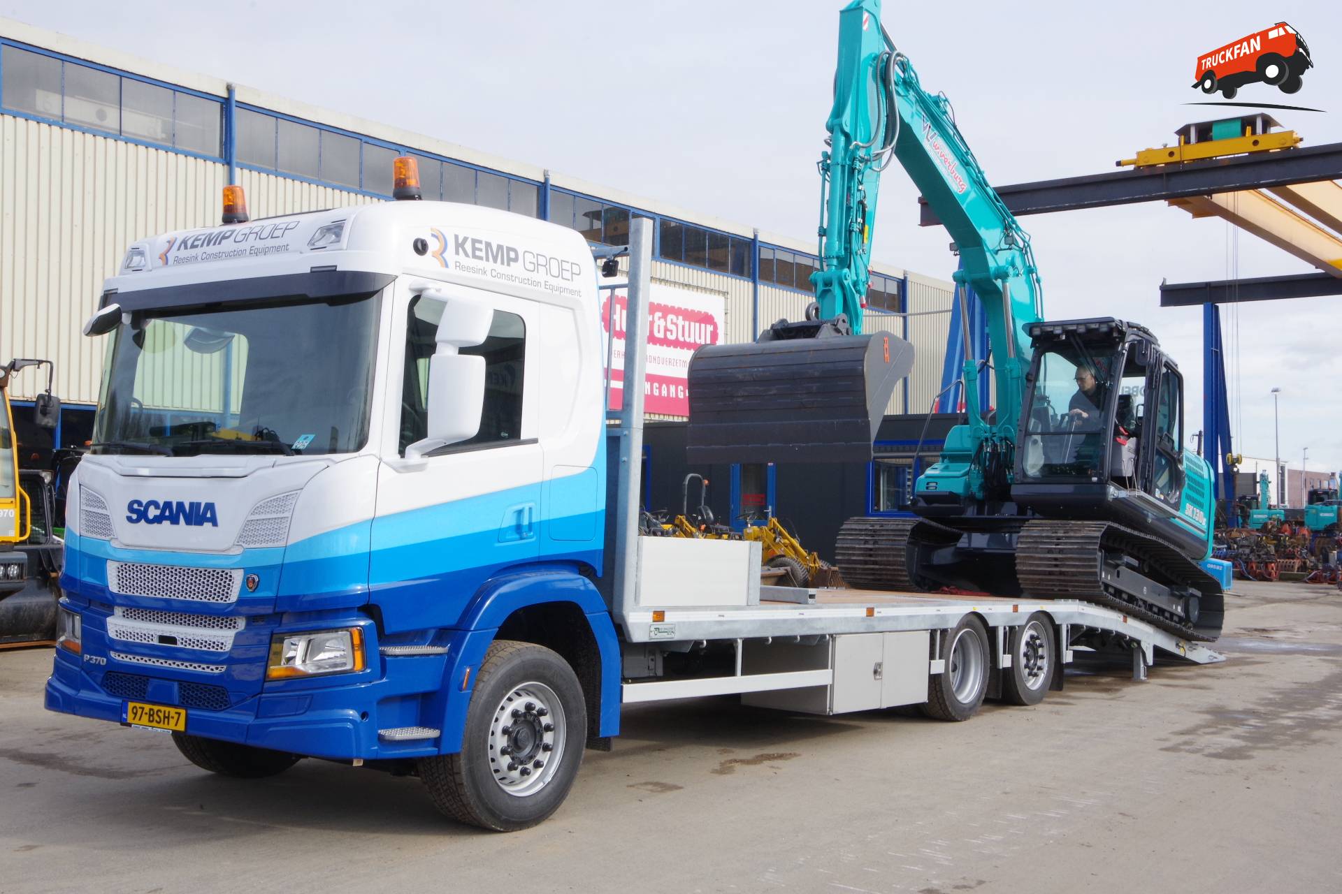 Foto Scania P370 van Kemp Groep - TruckFan
