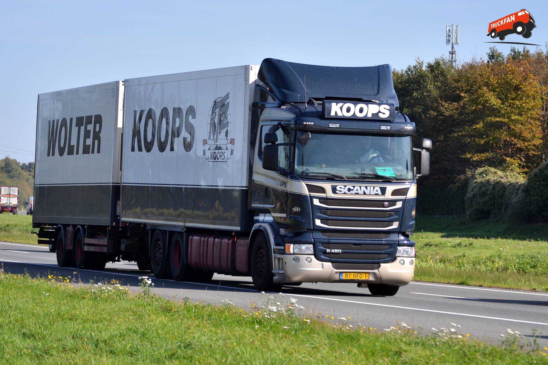 Foto Scania R450 van Wolter Koops Internationale Transporten B.V ...