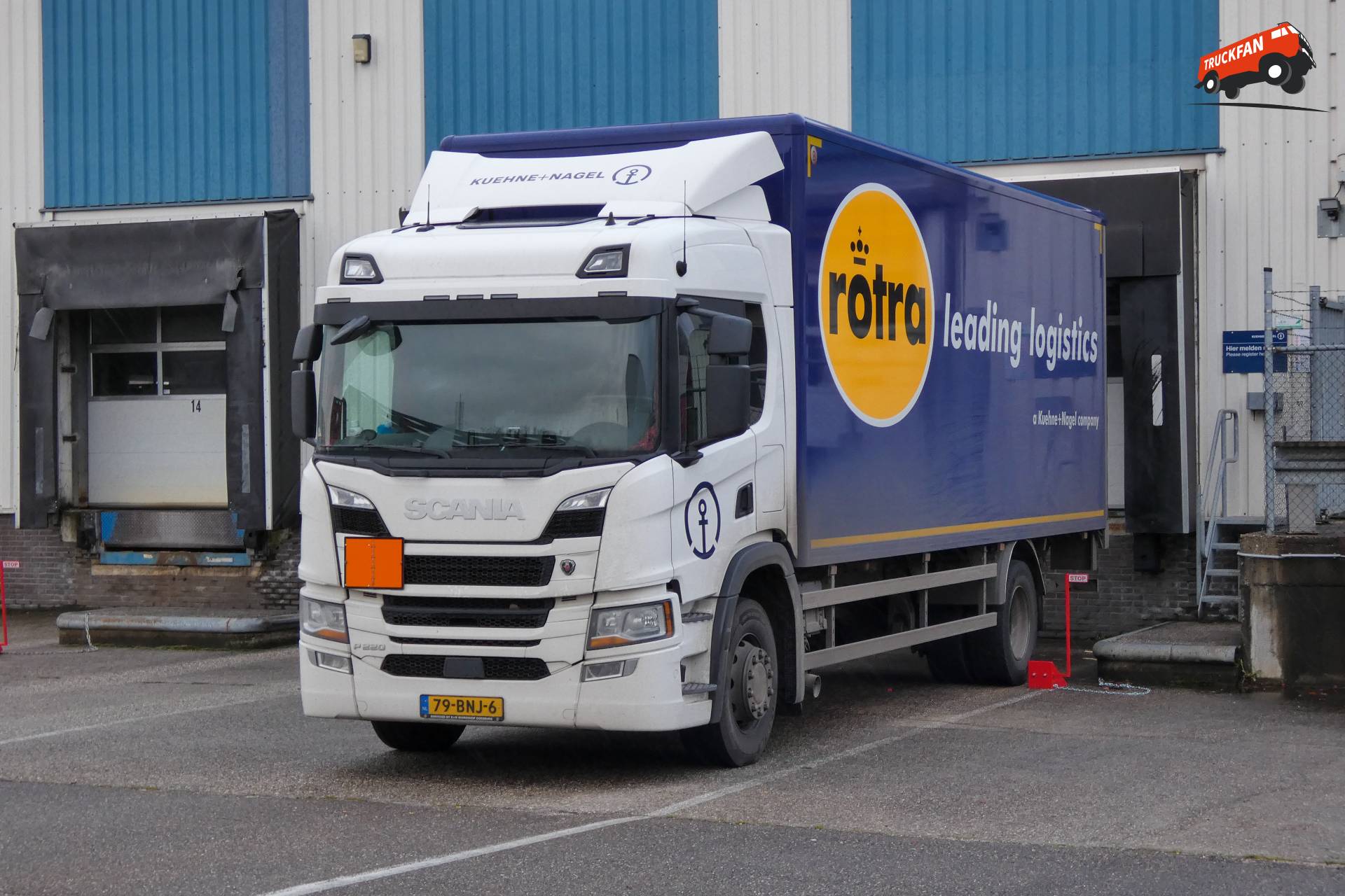 Foto Scania P220 van Rotra, Rotra, Kuehne + Nagel Logistics B.V. - TruckFan