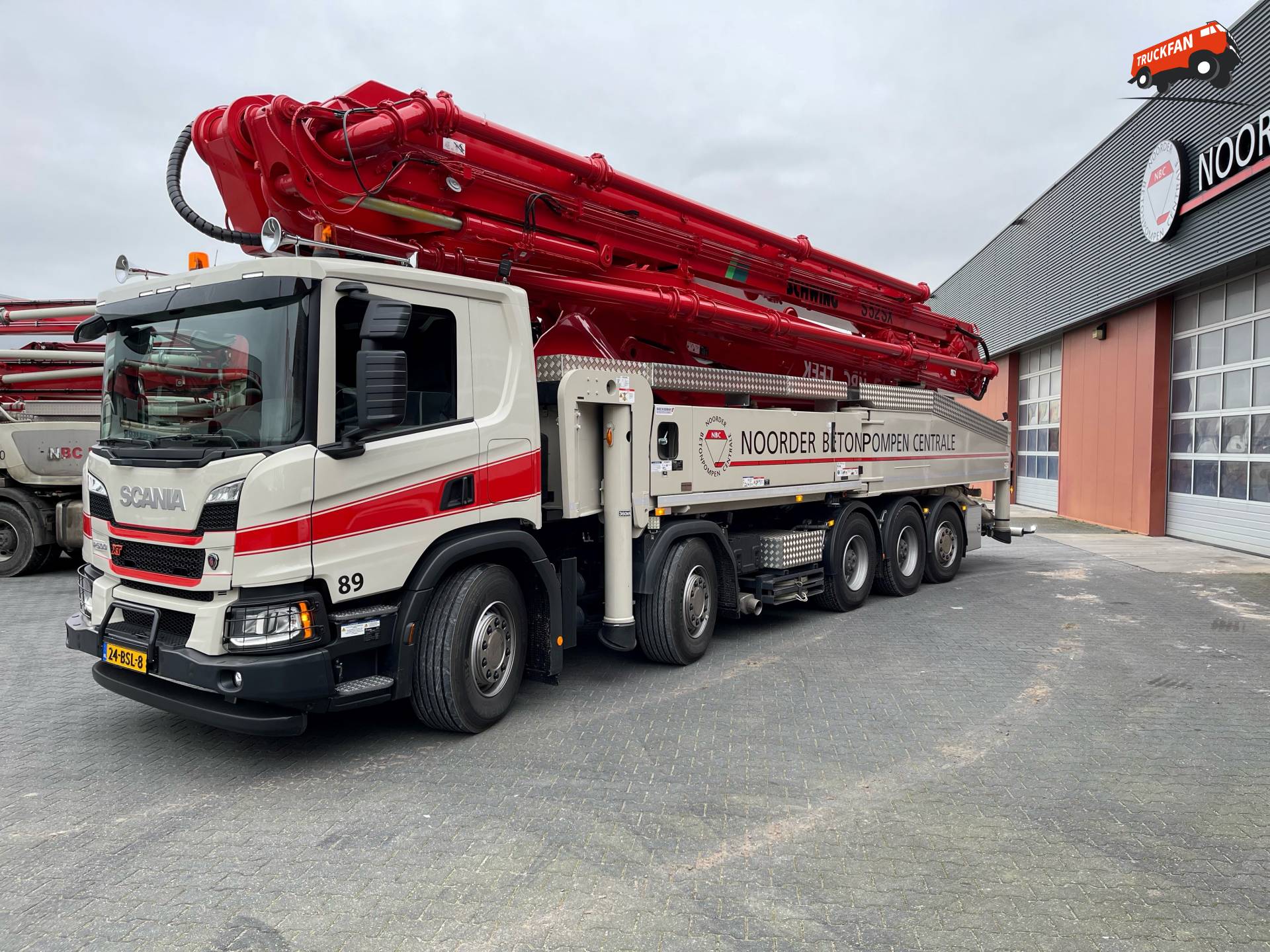 Foto Scania P500 XT van Noorder Betonpompen Centrale BV (NBC) - TruckFan