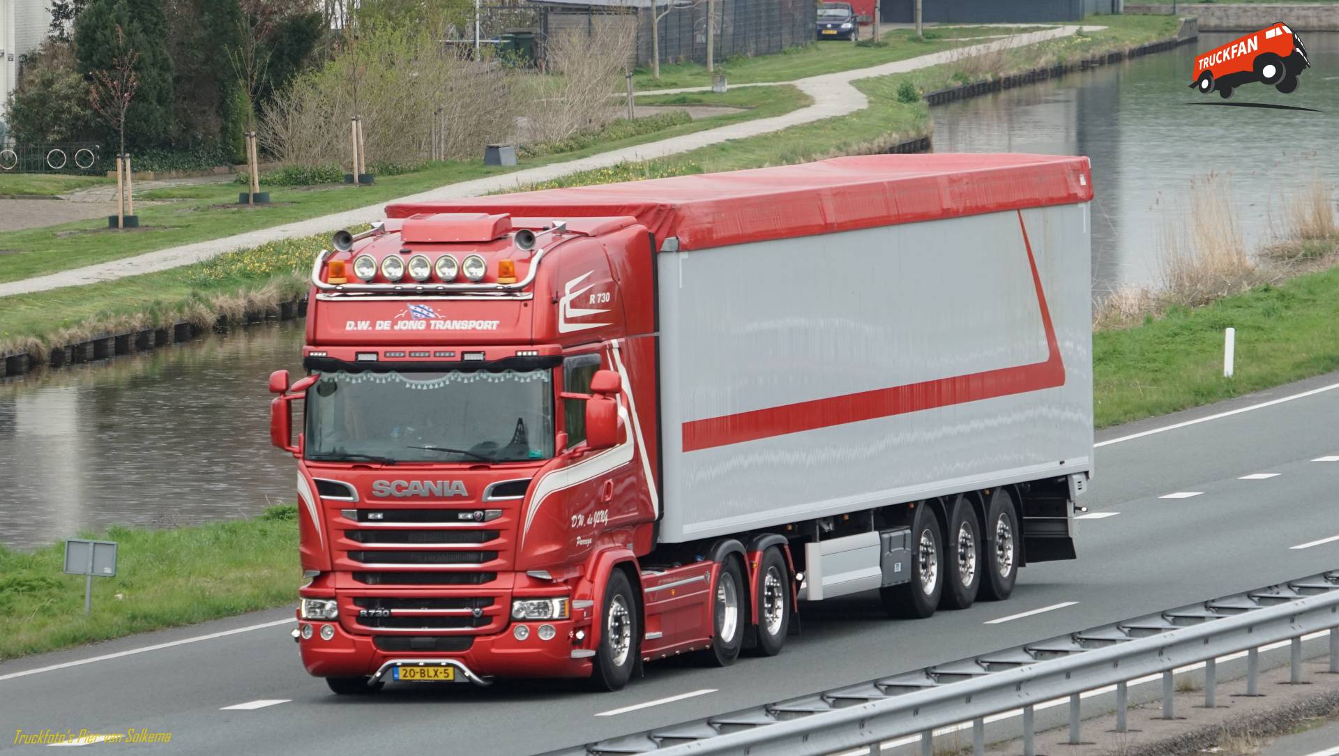 Foto Scania R730 van D.W. de Jong Transport - TruckFan
