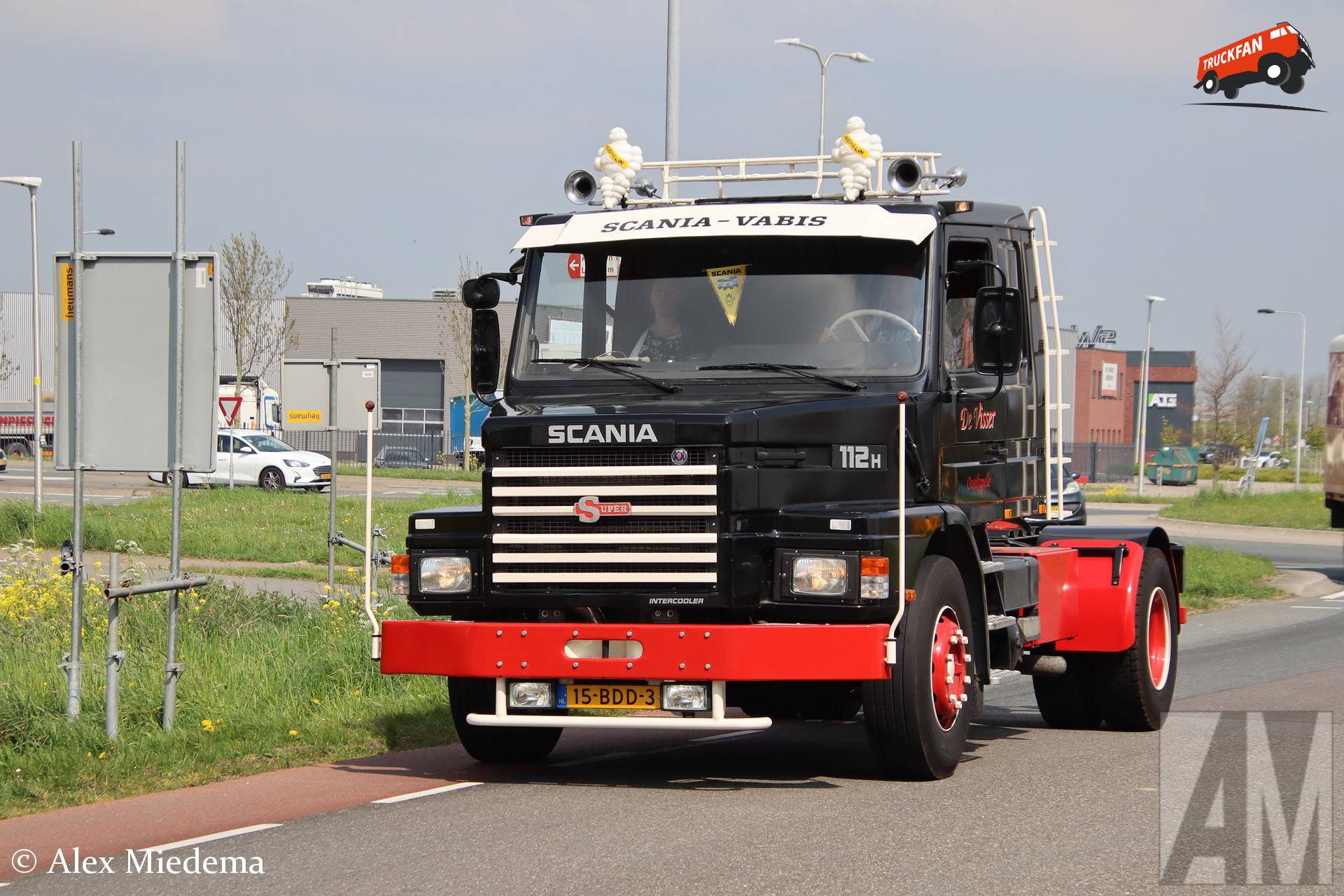 Foto Scania T112 van Firma Gebr. De Visser, J. de Visser ...