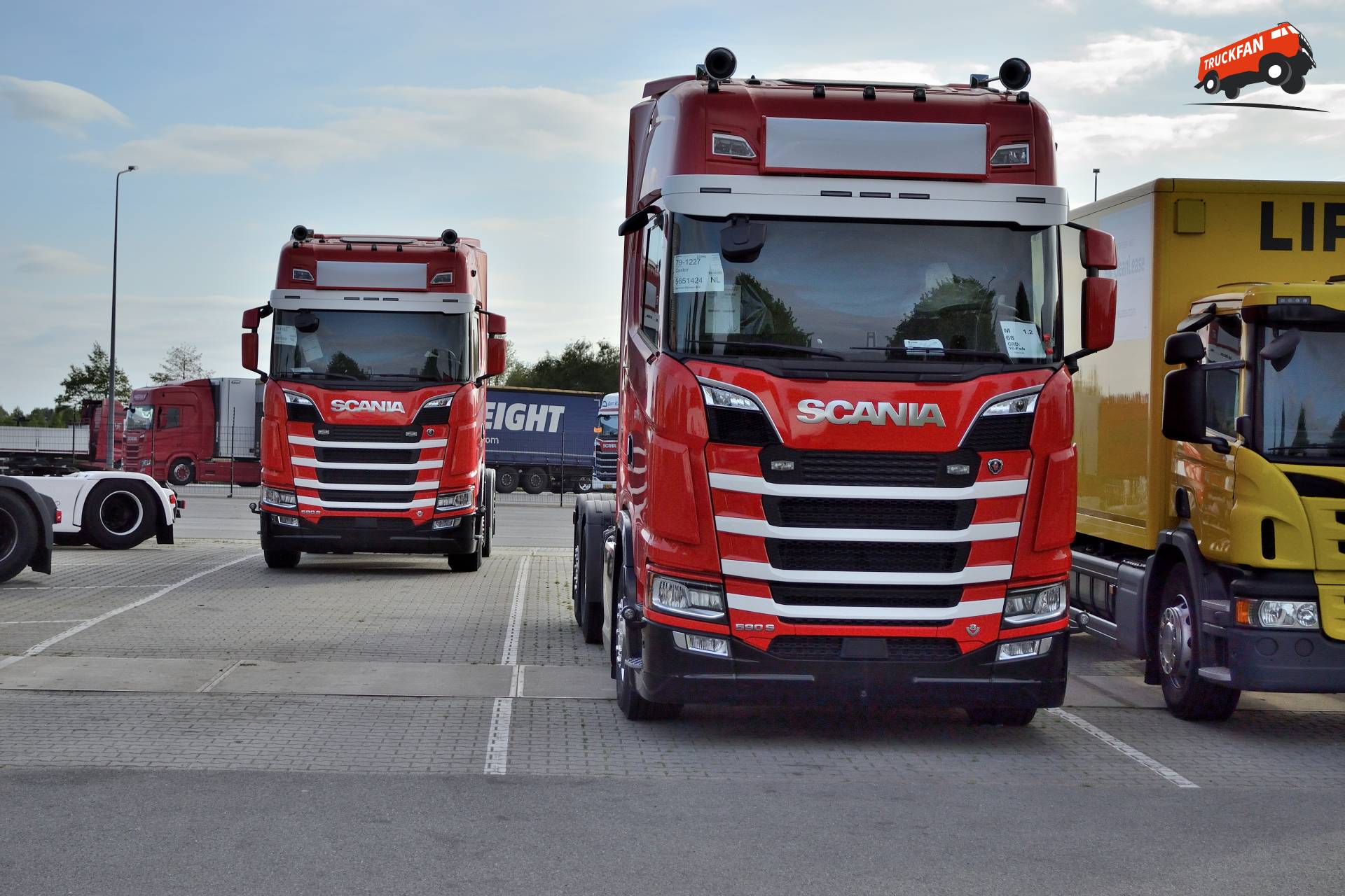 Foto Scania 590S van Internationaal Transport J.P. Vis & Zn. B.V ...