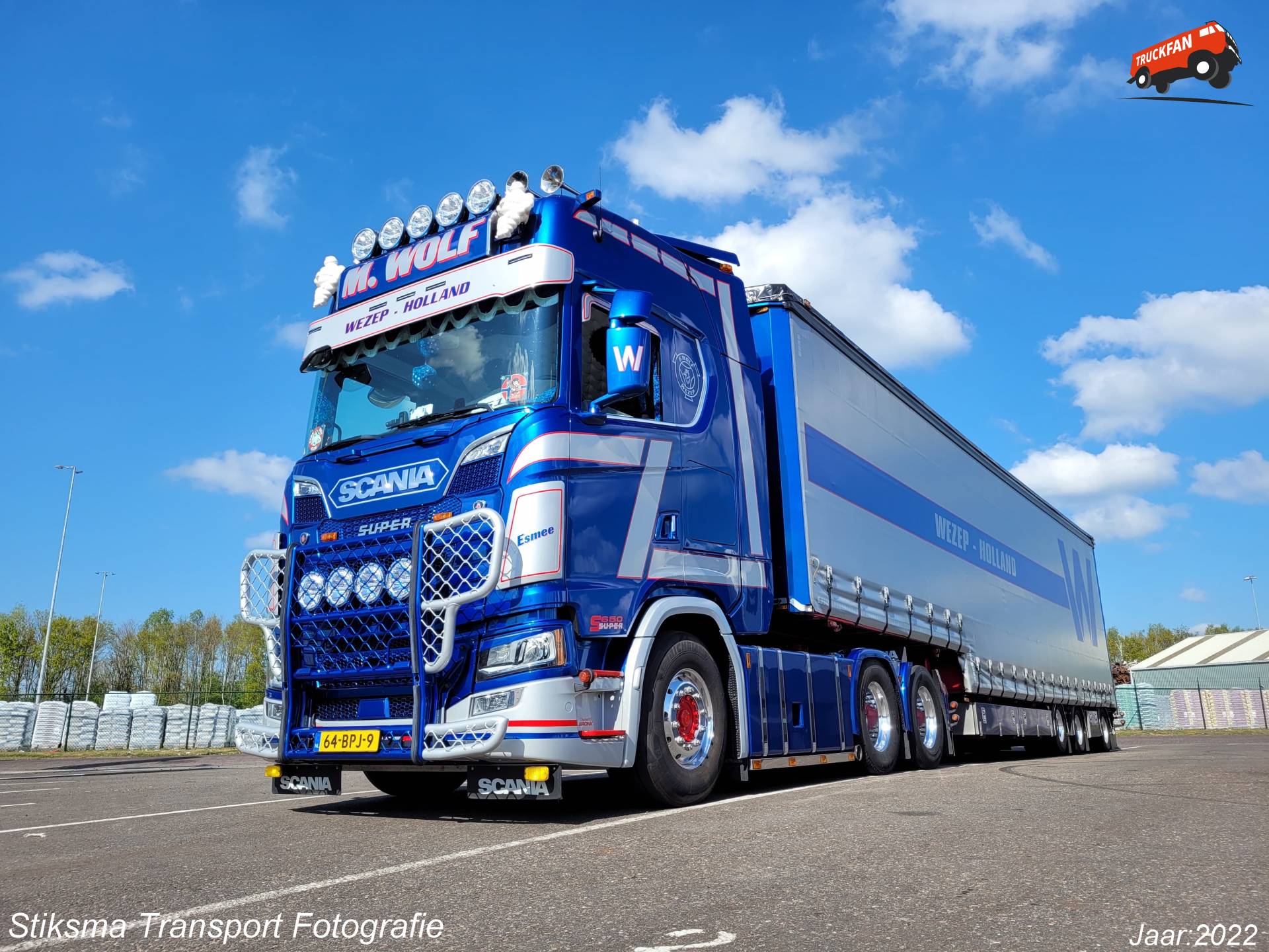Foto Scania S-serie van V.O.F. F. Wolf Internationaal Transport - TruckFan