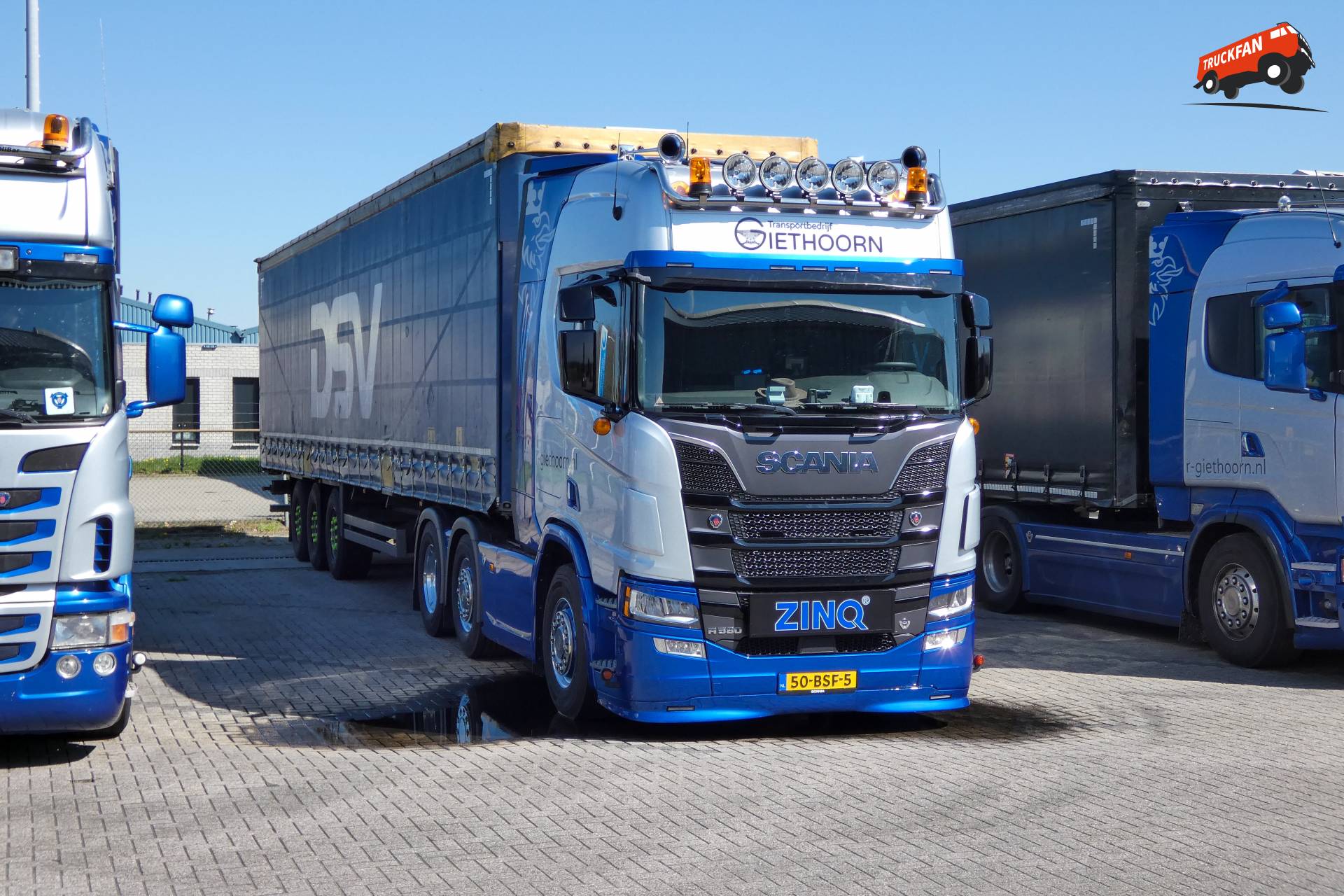 Foto Scania R580 van Richard Giethoorn Transport - TruckFan
