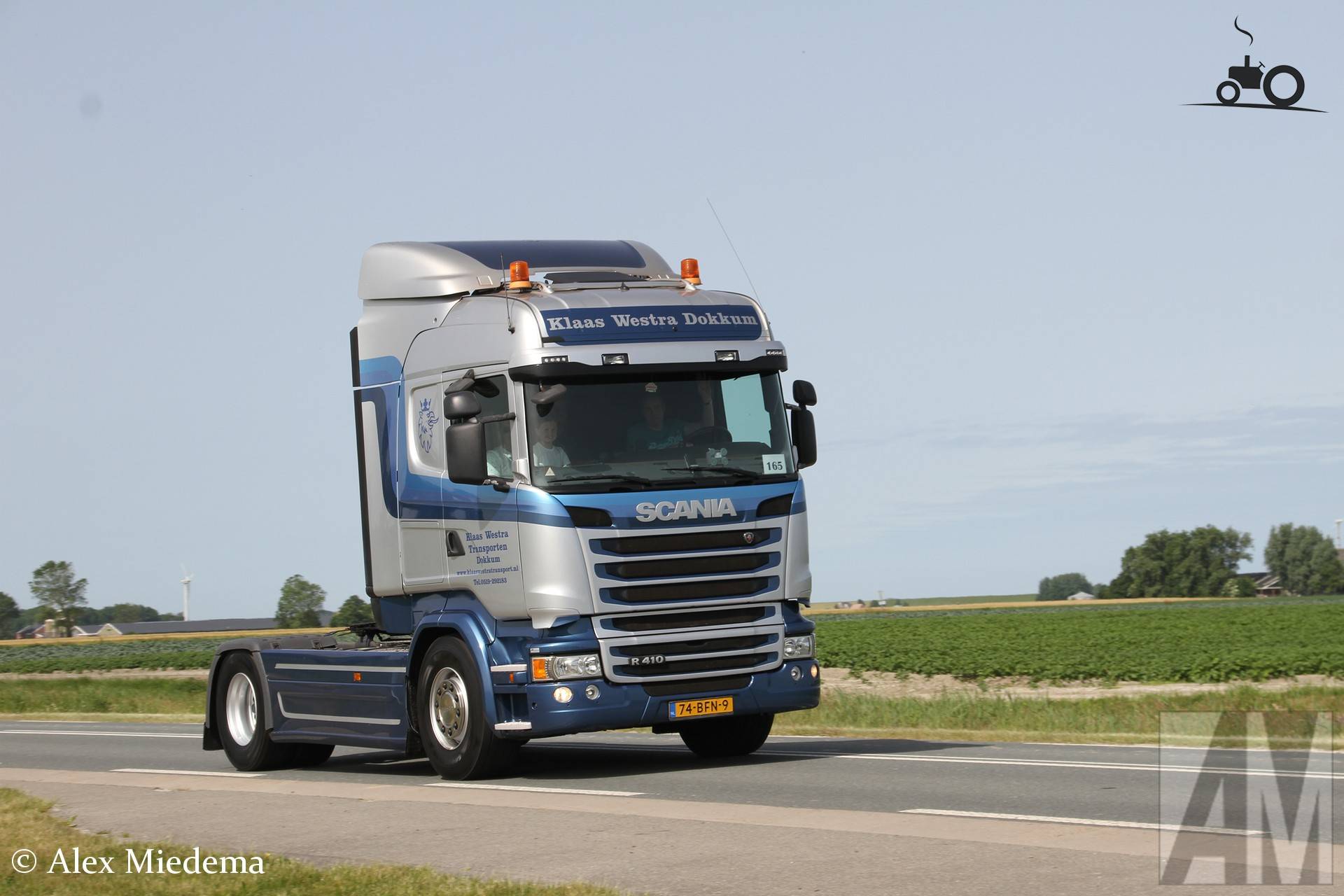 Foto Scania R410 van Klaas Westra Transport - TruckFan