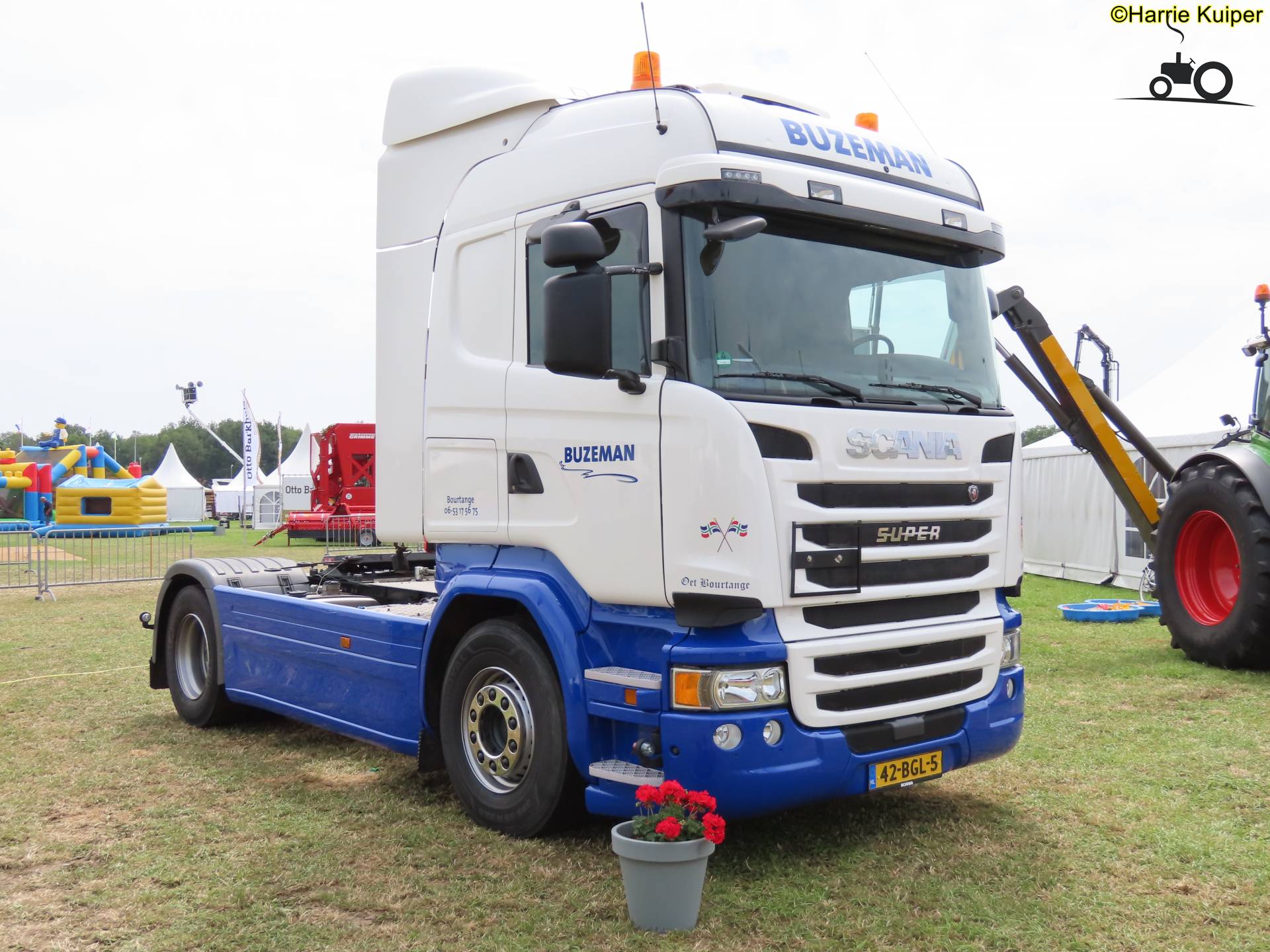 Foto Scania R410 van Loonbedrijf G. Buzeman - TruckFan