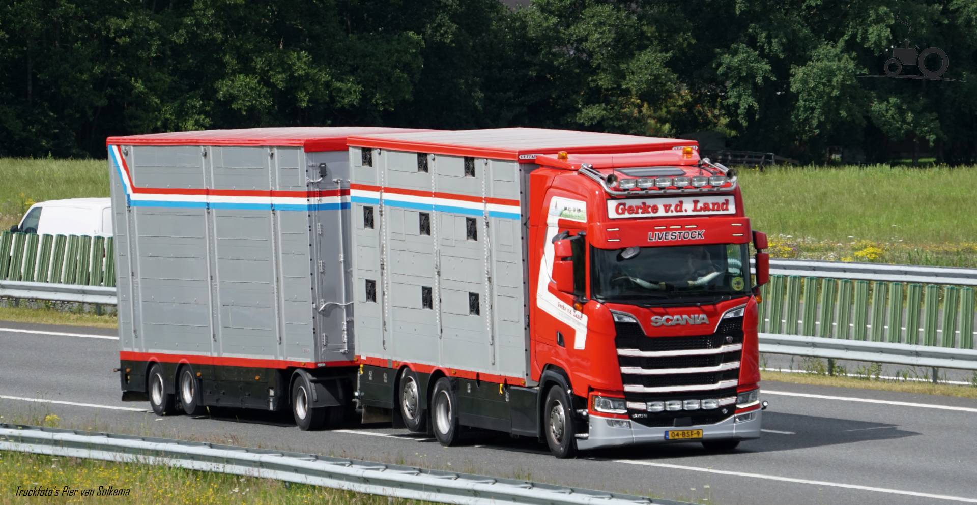 Foto Scania S520 van Gerke van der Land Int. Veetransporten - TruckFan