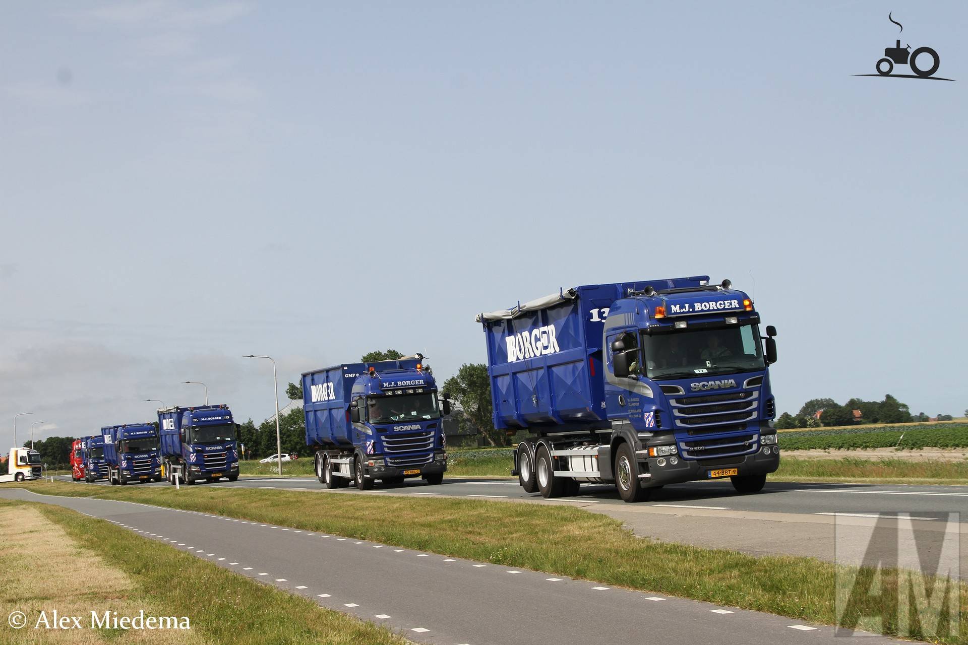 Foto Scania meerdere van M.J. Borger Transport - TruckFan
