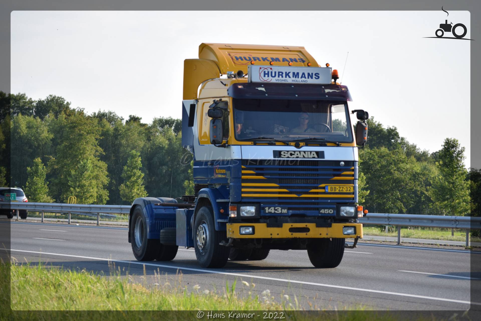Foto Scania 143 van B.V. Int. Transp.bedr. Joh. Hurkmans & Zn. - TruckFan