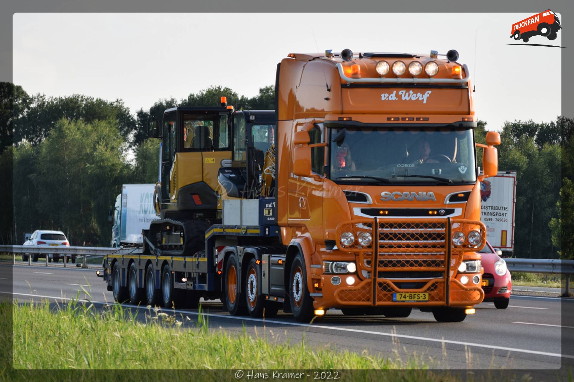 Foto Scania R520 van Fa. F. van der Werf en Zn. - TruckFan
