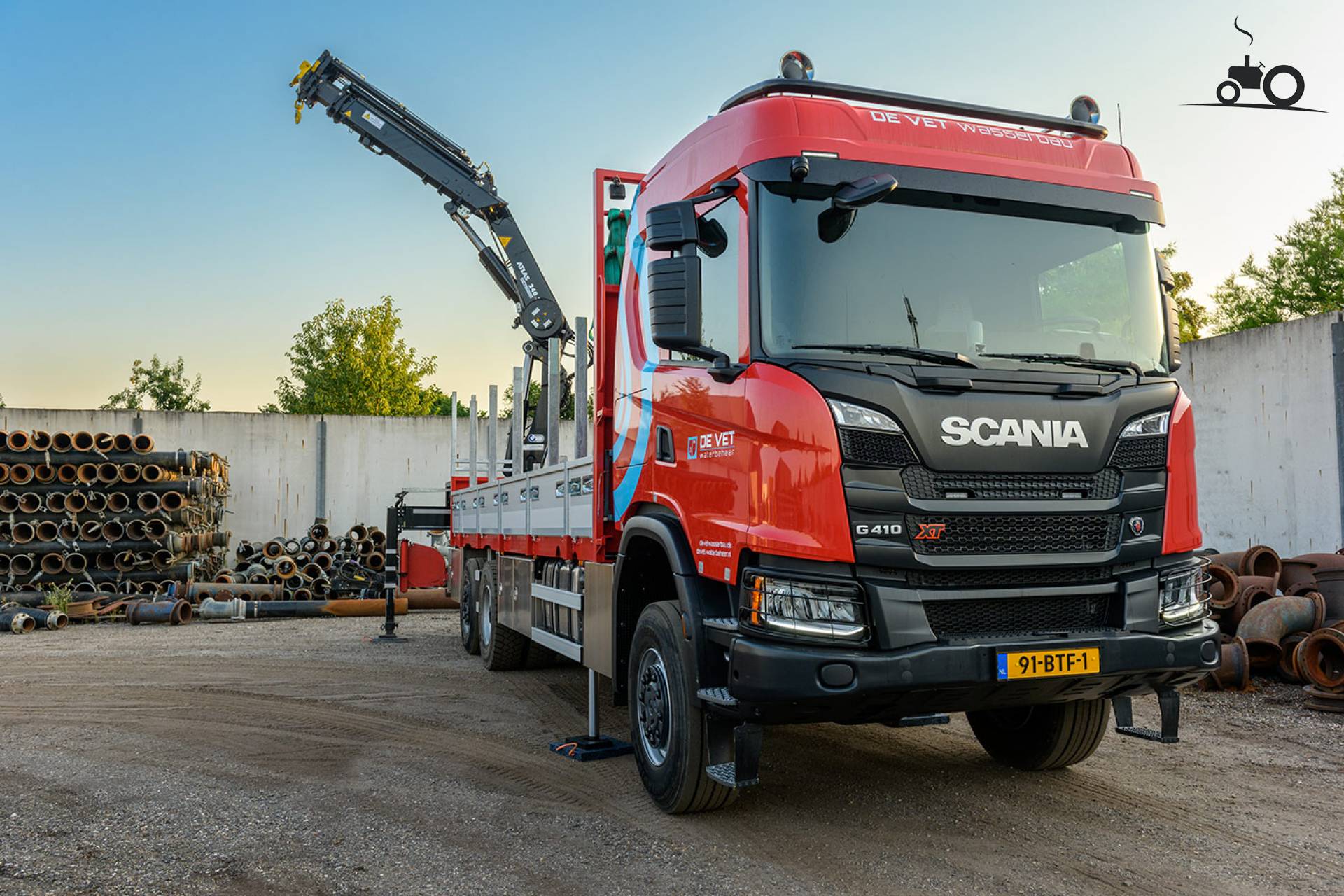 Foto Scania G410 XT van De Vet Bronbemaling - TruckFan