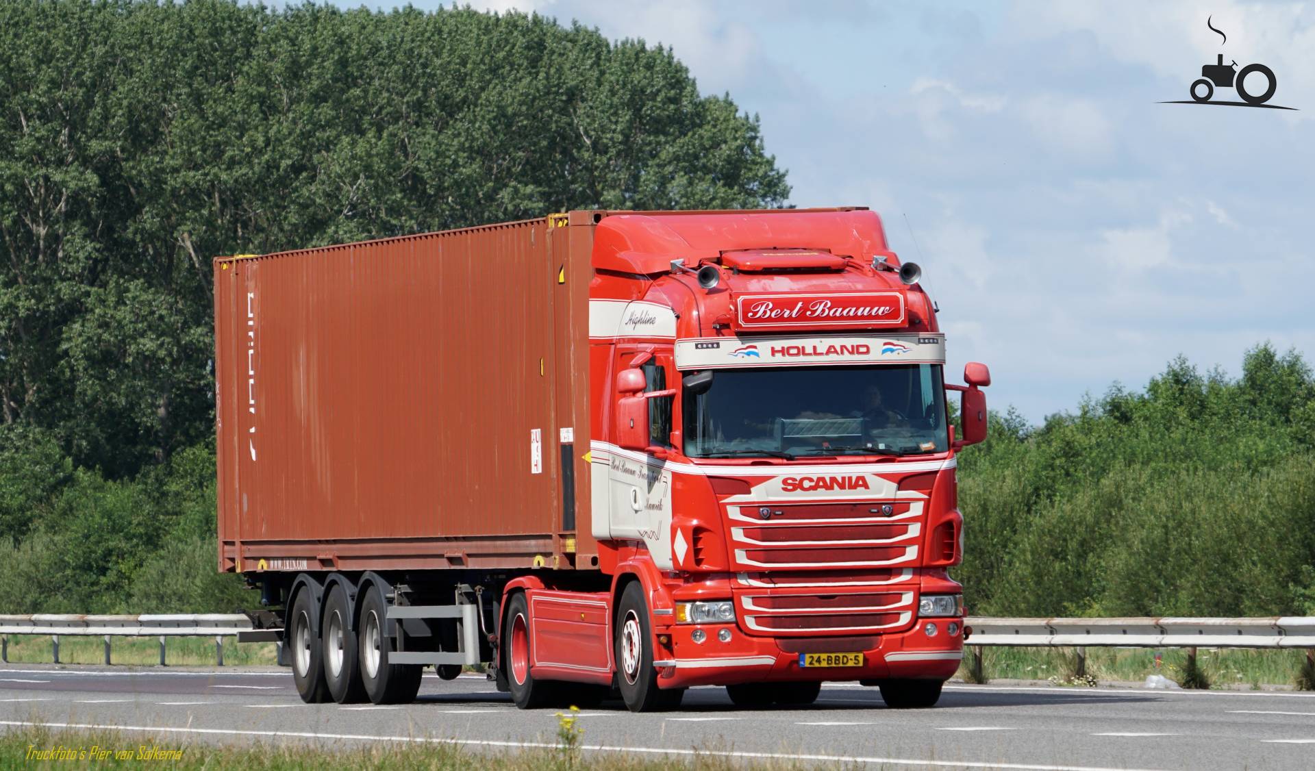 Foto Scania R420 van Bert Baauw Transport - TruckFan