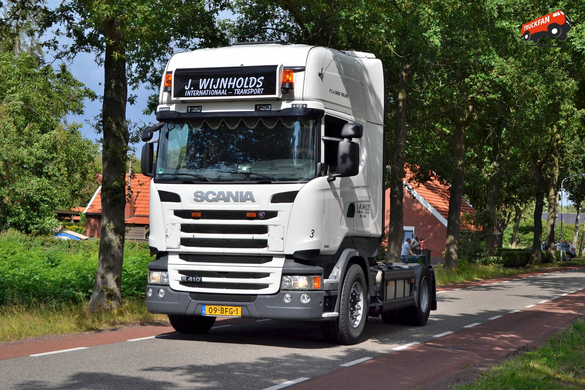 Foto Scania R410 van J. Wijnholds Internationaal Transport - TruckFan