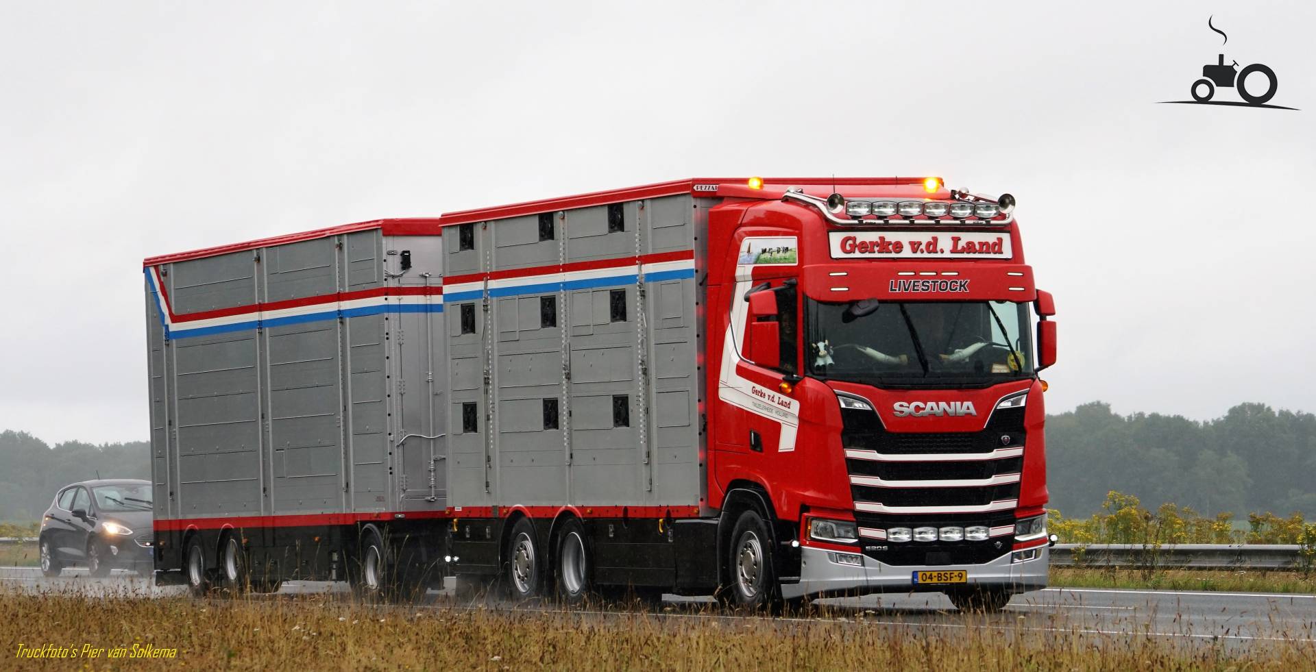 Foto Scania 530S van Gerke van der Land Int. Veetransporten - TruckFan