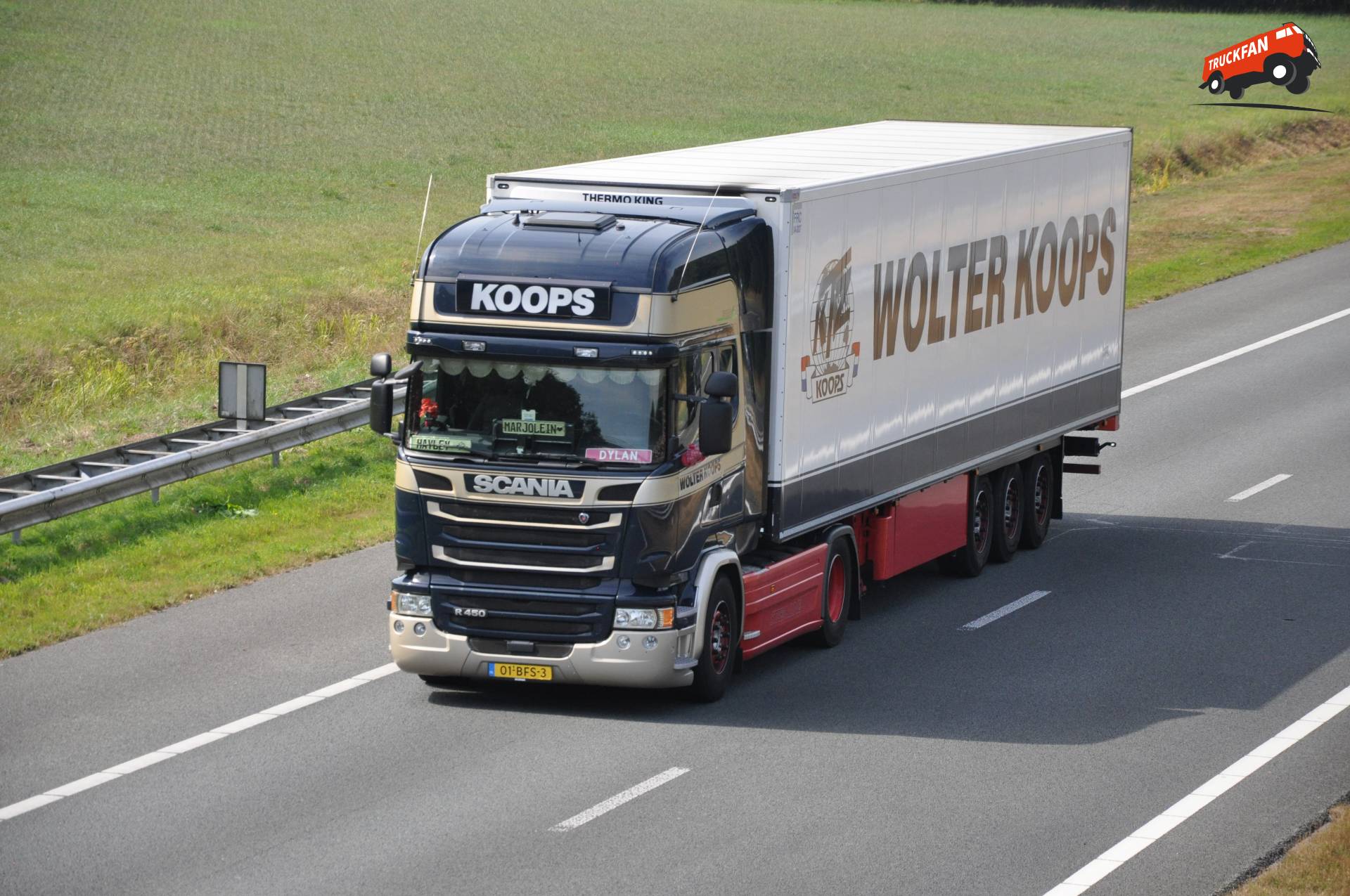 Foto Scania R450 van Wolter Koops Internationale Transporten B.V ...