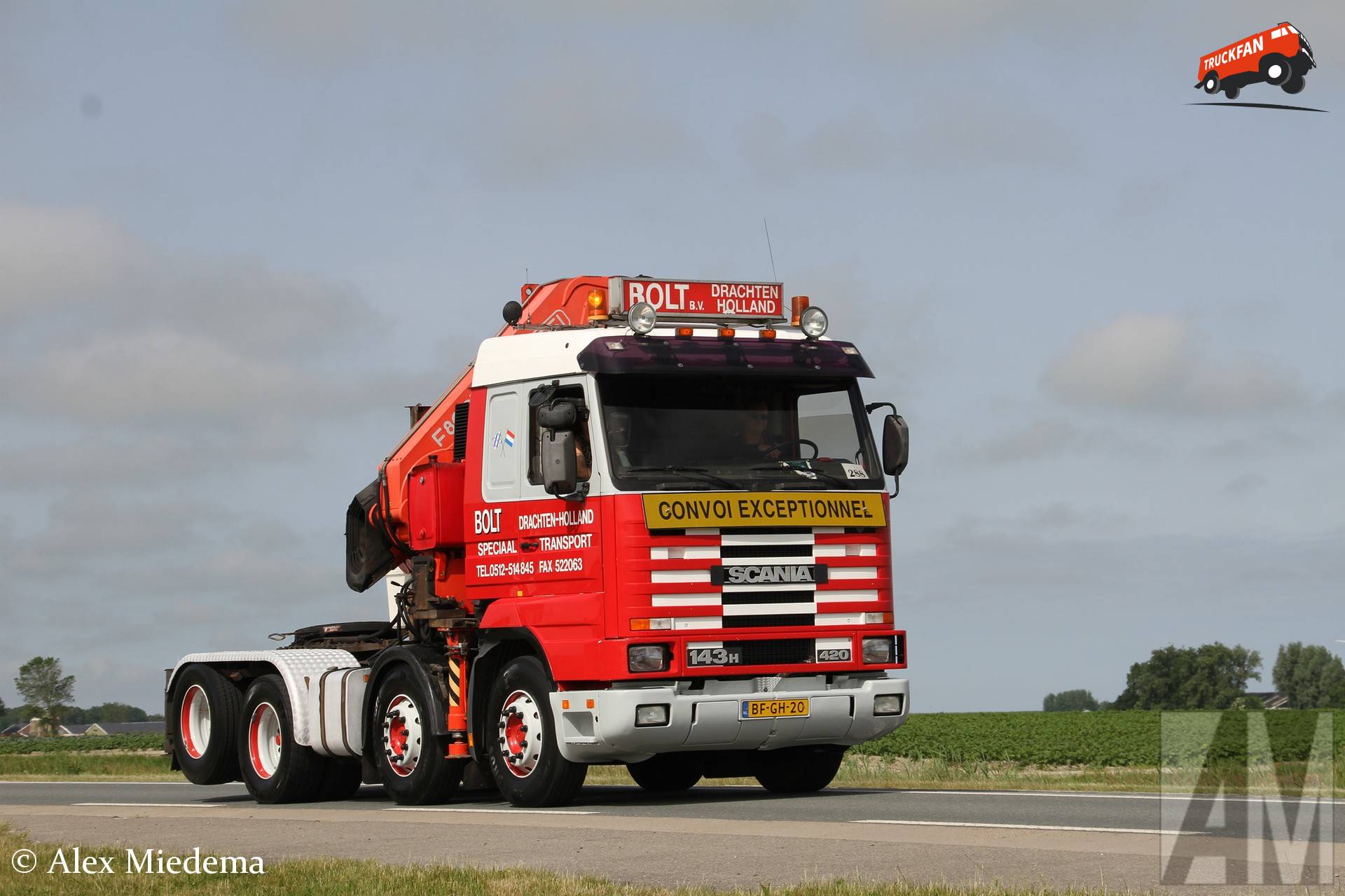 Foto Scania 143 Streamline van Bolt Jachttransport - TruckFan