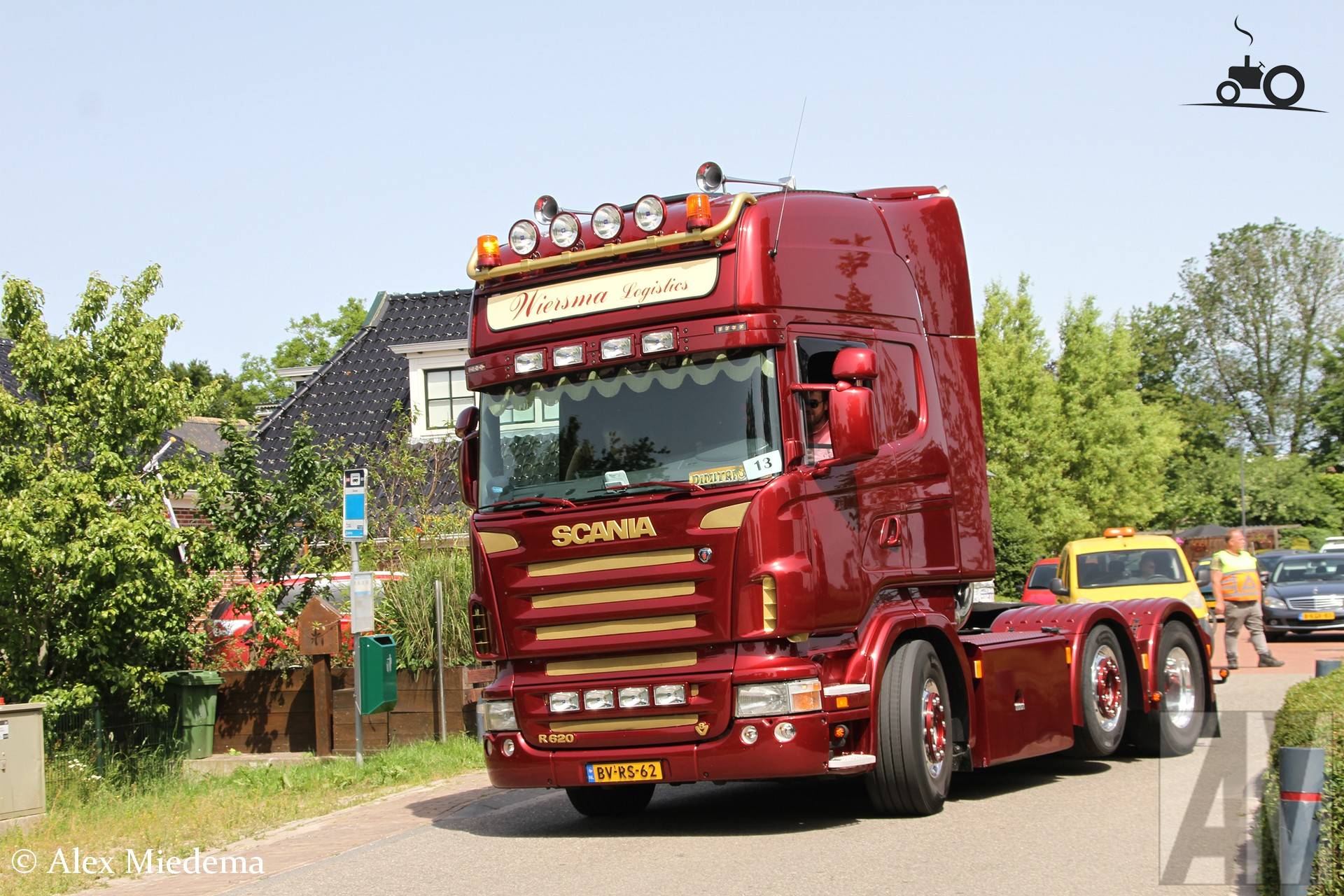 Foto Scania R620 van G.J. Wiersma Logistics - TruckFan