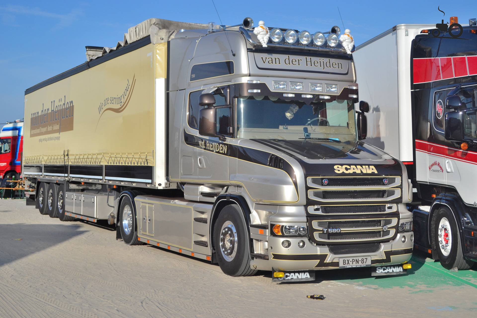 Foto Scania T580 van Van der Heijden Rips B.V. - TruckFan