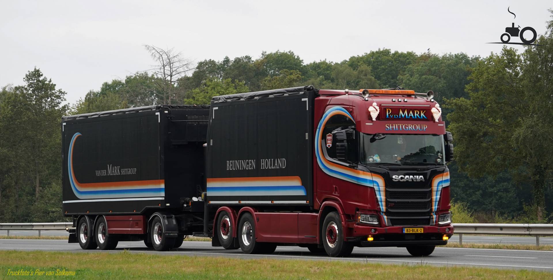 Foto Scania R520 XT van Handelsonderneming Patrick van der Mark b.v ...