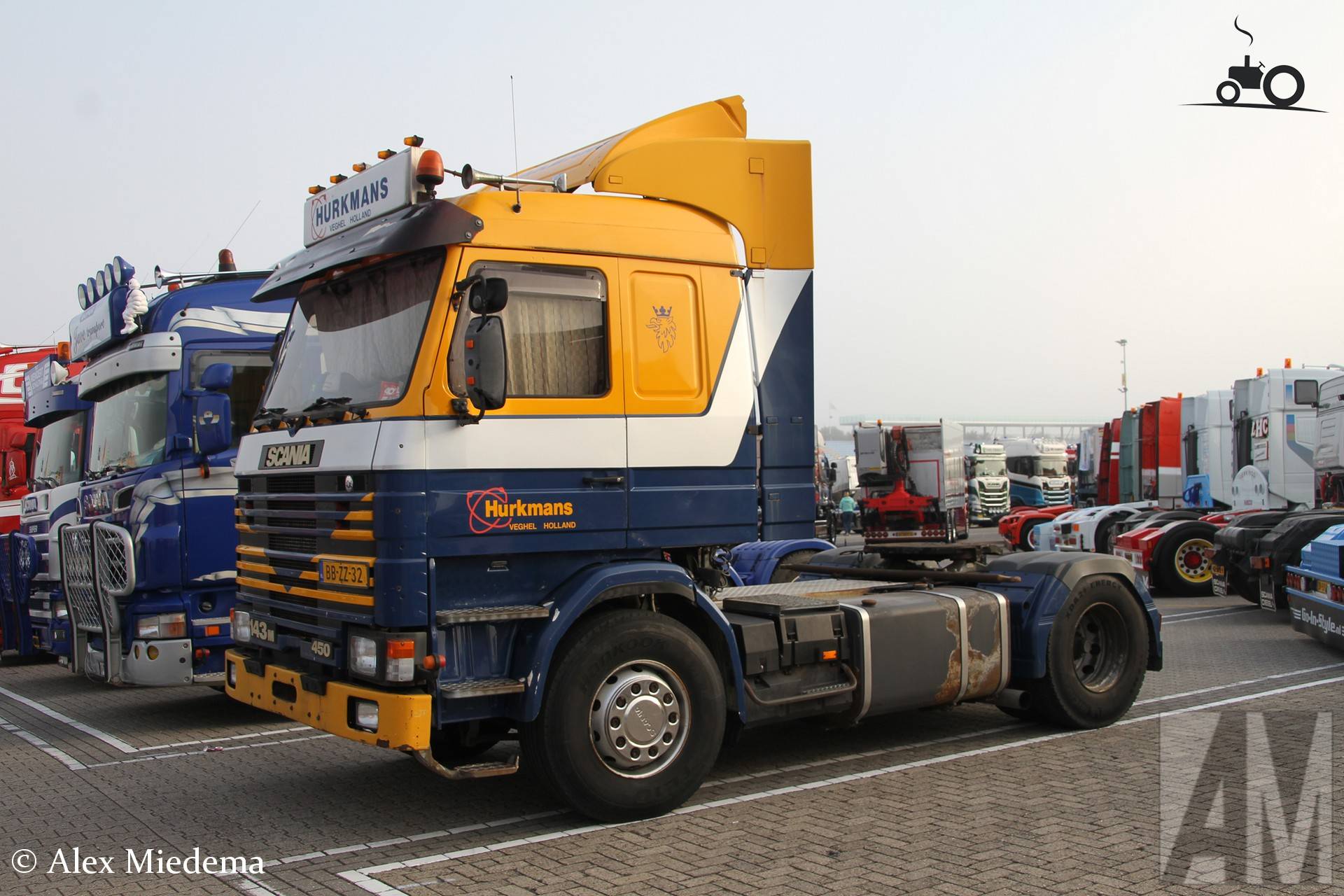 Foto Scania 143 van Jo Hurkmans B.V., B.V. Int. Transp.bedr. Joh ...