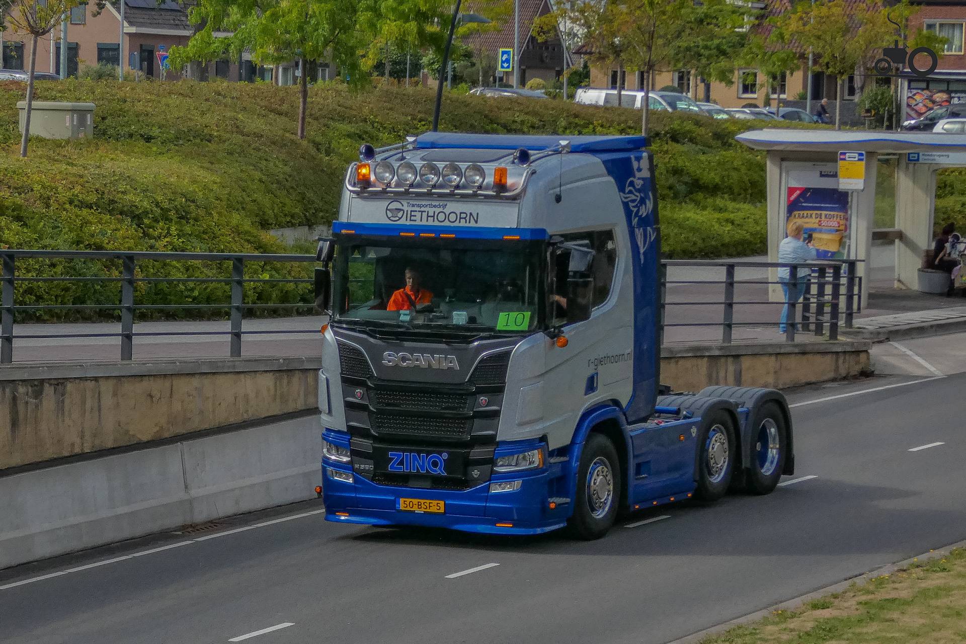 Foto Scania R580 van Richard Giethoorn Transport - TruckFan