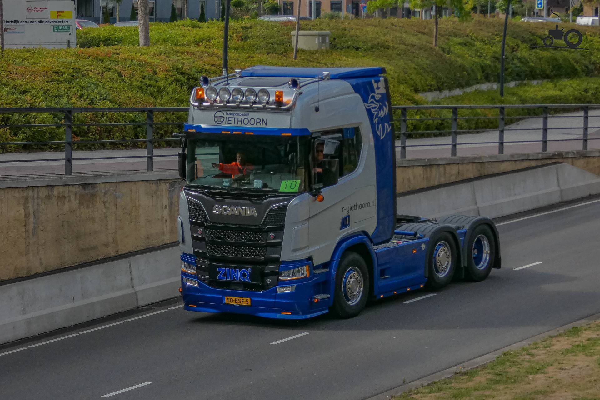 Foto Scania R580 van Richard Giethoorn Transport - TruckFan