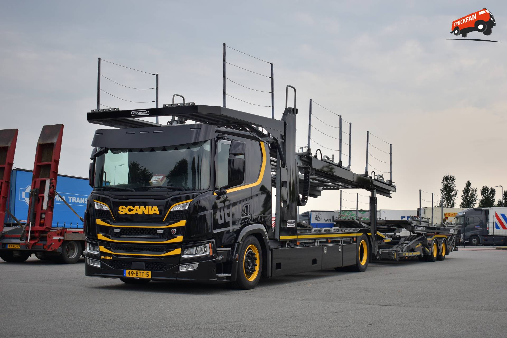 Foto Scania P450 van De Jonge Internationale Berging en Transport ...