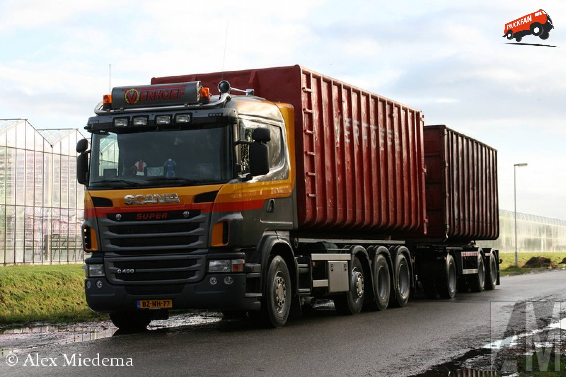 Foto Scania G480 van Container Transport Verhoef B.V. - TruckFan