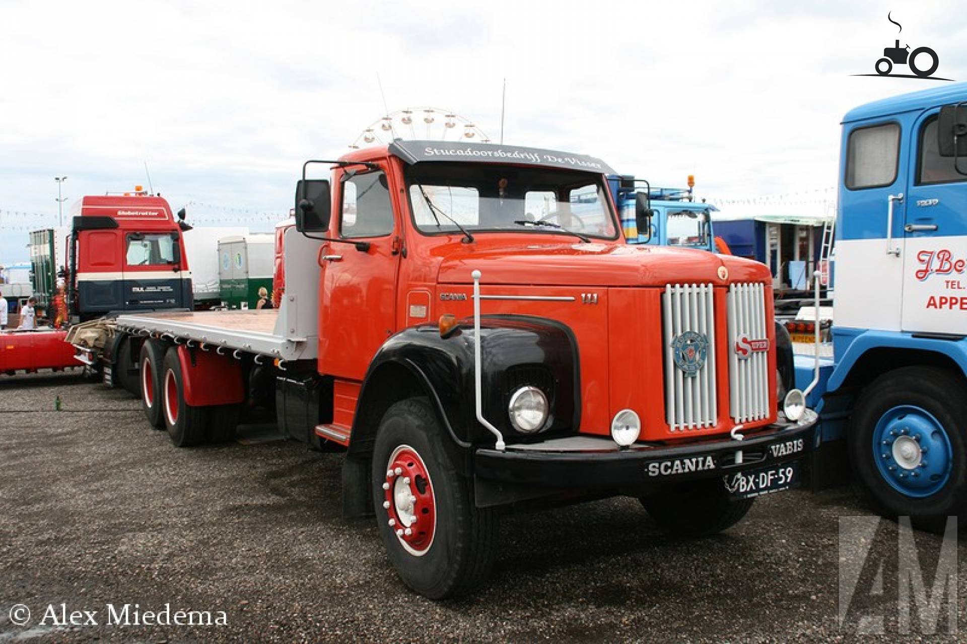 Foto Scania L111 van Stucadoorsbedrijf De Visser - TruckFan