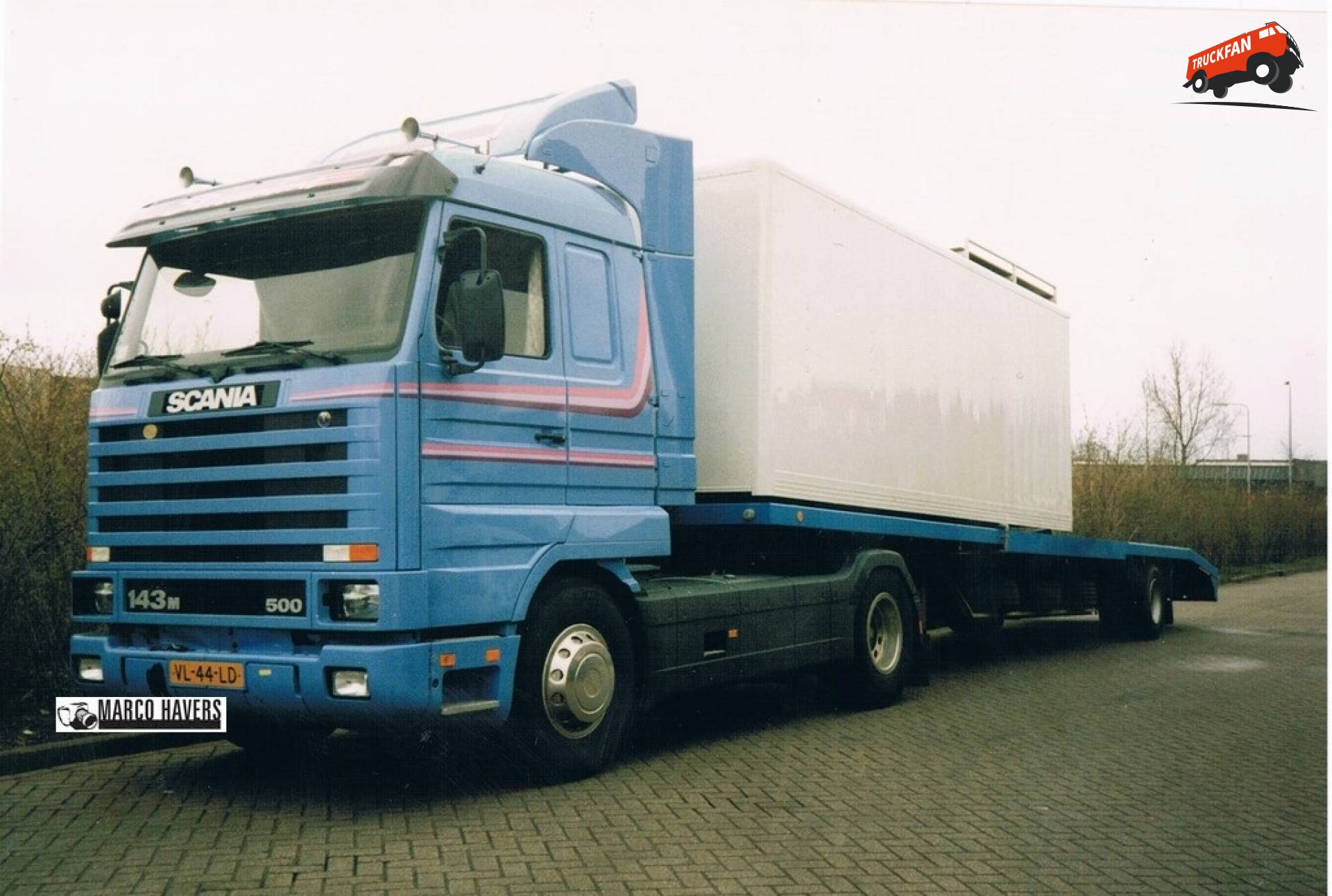 Foto Scania 143 Streamline van Zandbergen Transport en Logistics