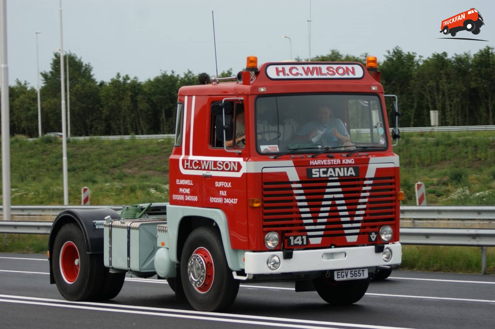 Foto Scania 141 van H.C.Wilson Transport Ltd. - TruckFan