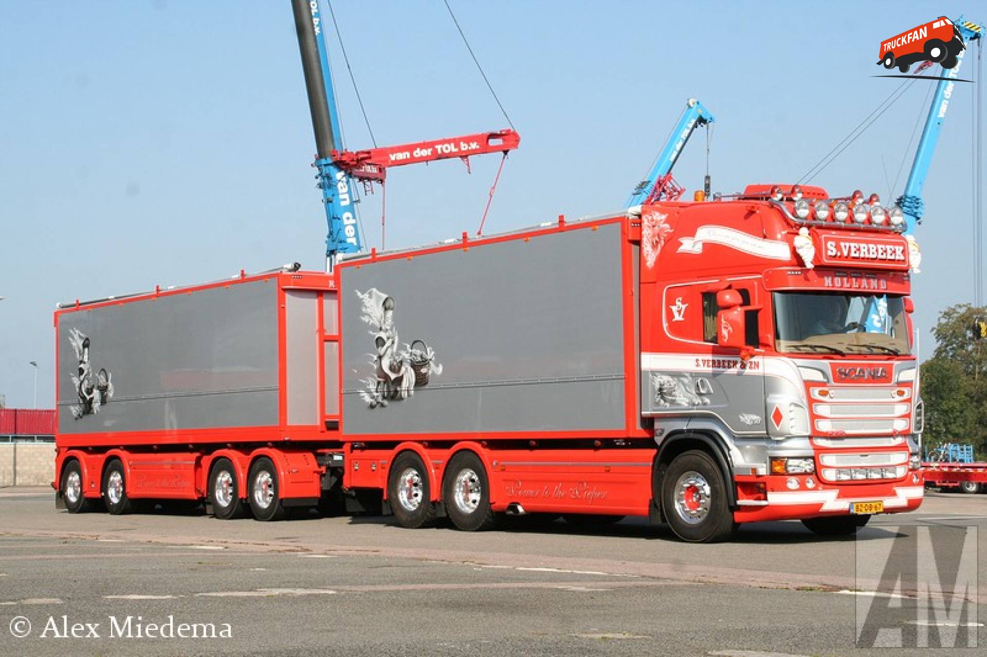 Foto Scania R730 van S. Verbeek Tiel - TruckFan