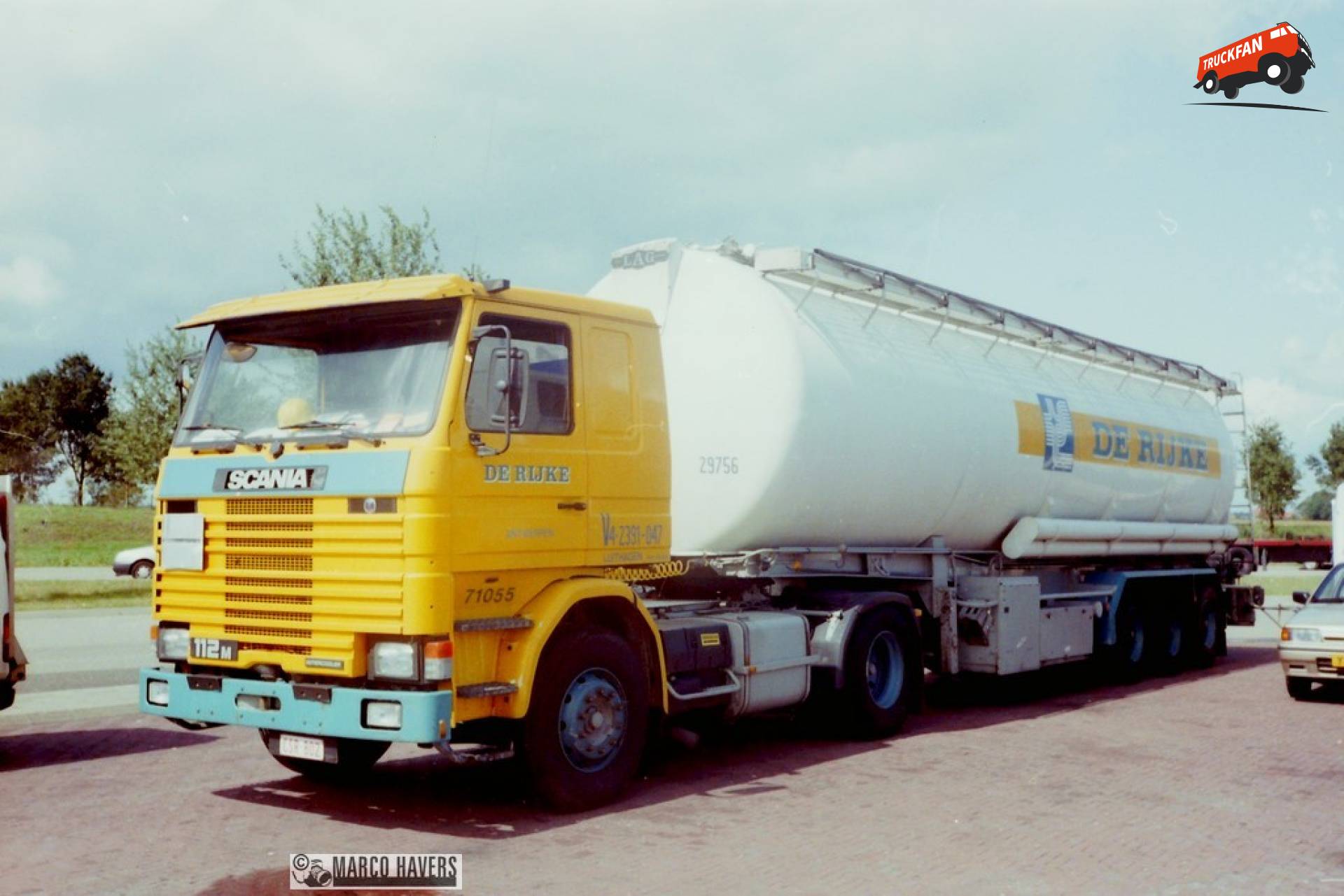 Foto Scania 112 van De Rijke Internationaal Bulkvervoer B.V. - TruckFan