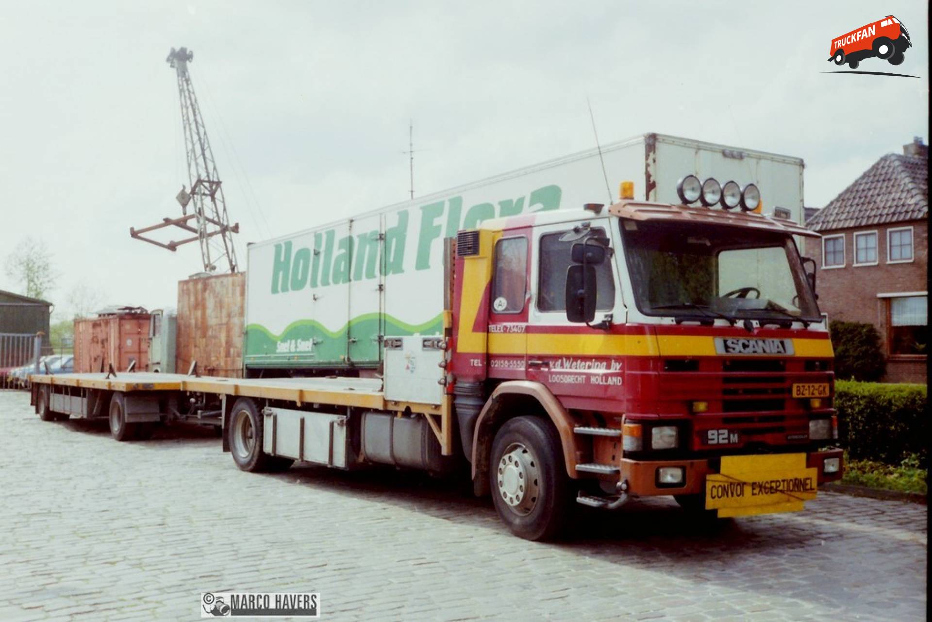 Foto Scania 92 van Transportbedr. Van de Wetering Loosdr. B.V. - TruckFan