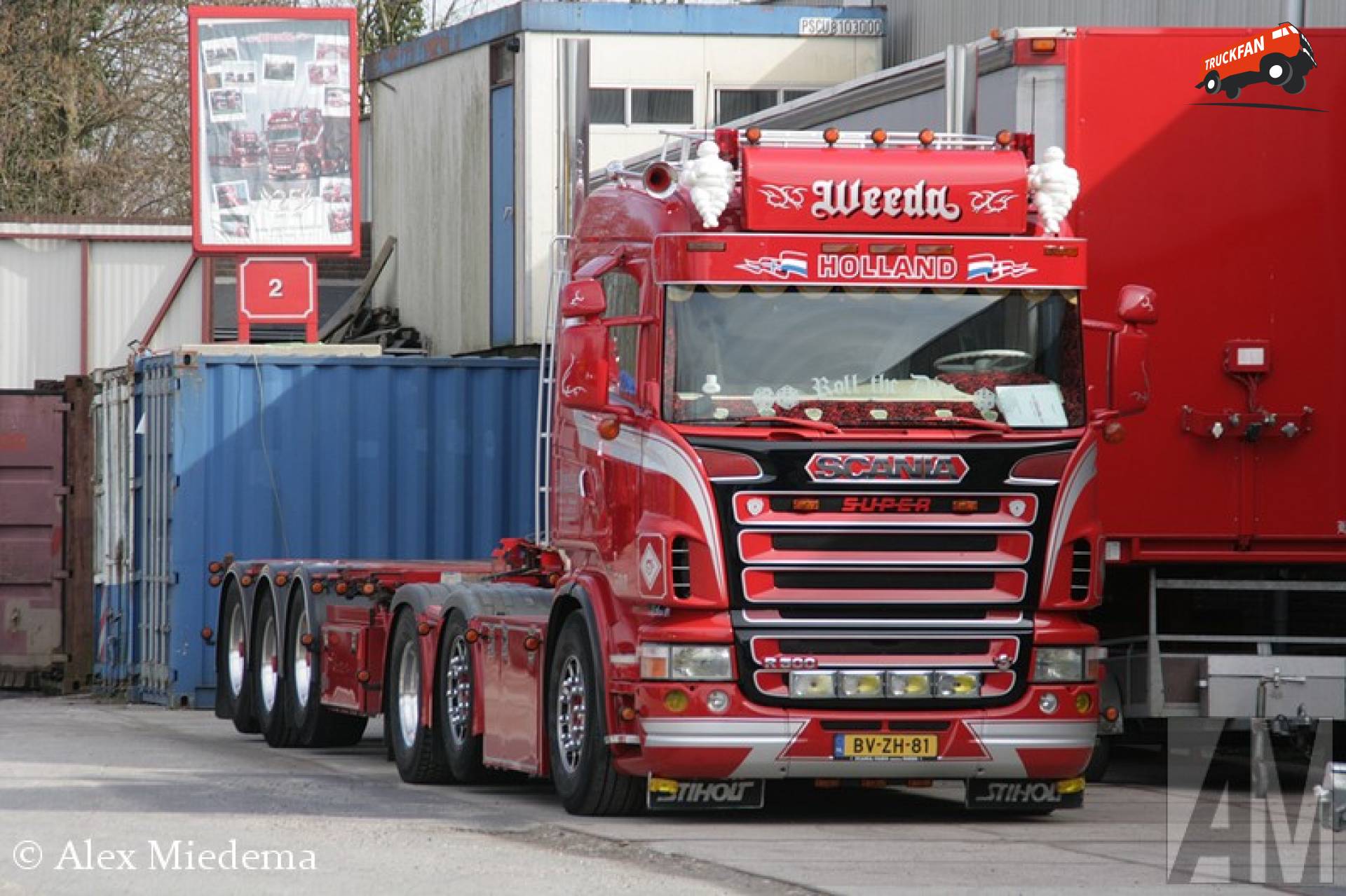 Foto Scania R500 van Weeda Transportbedrijf B.V.
