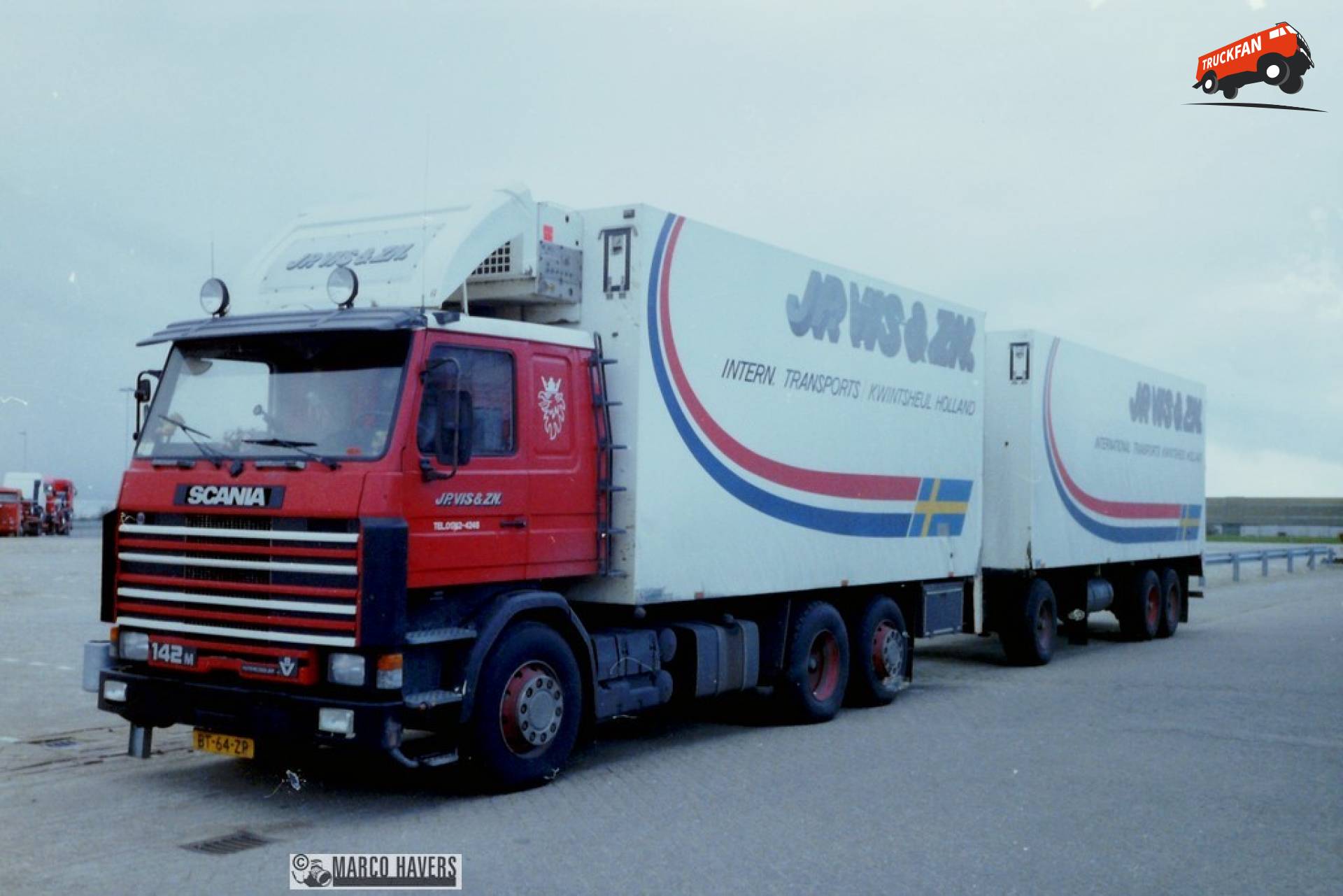Foto Scania 142 van Internationaal Transport J.P. Vis & Zn. B.V. - TruckFan