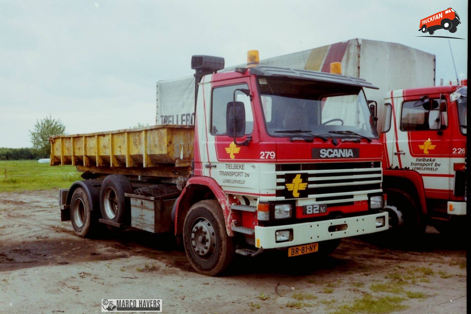 Foto Scania 82 van Tielbeke Transport B.V. - TruckFan