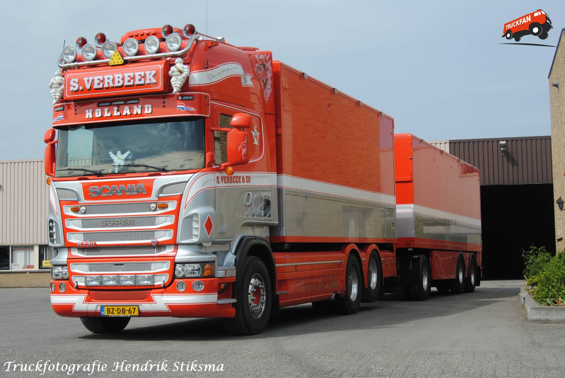 Foto Scania R730 van S. Verbeek Tiel - TruckFan